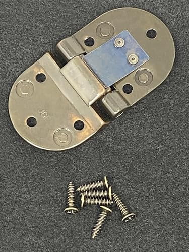 Baltimore Hardware Butler Tray Hinge, Brushed Antique Brass - 8 Pack ...