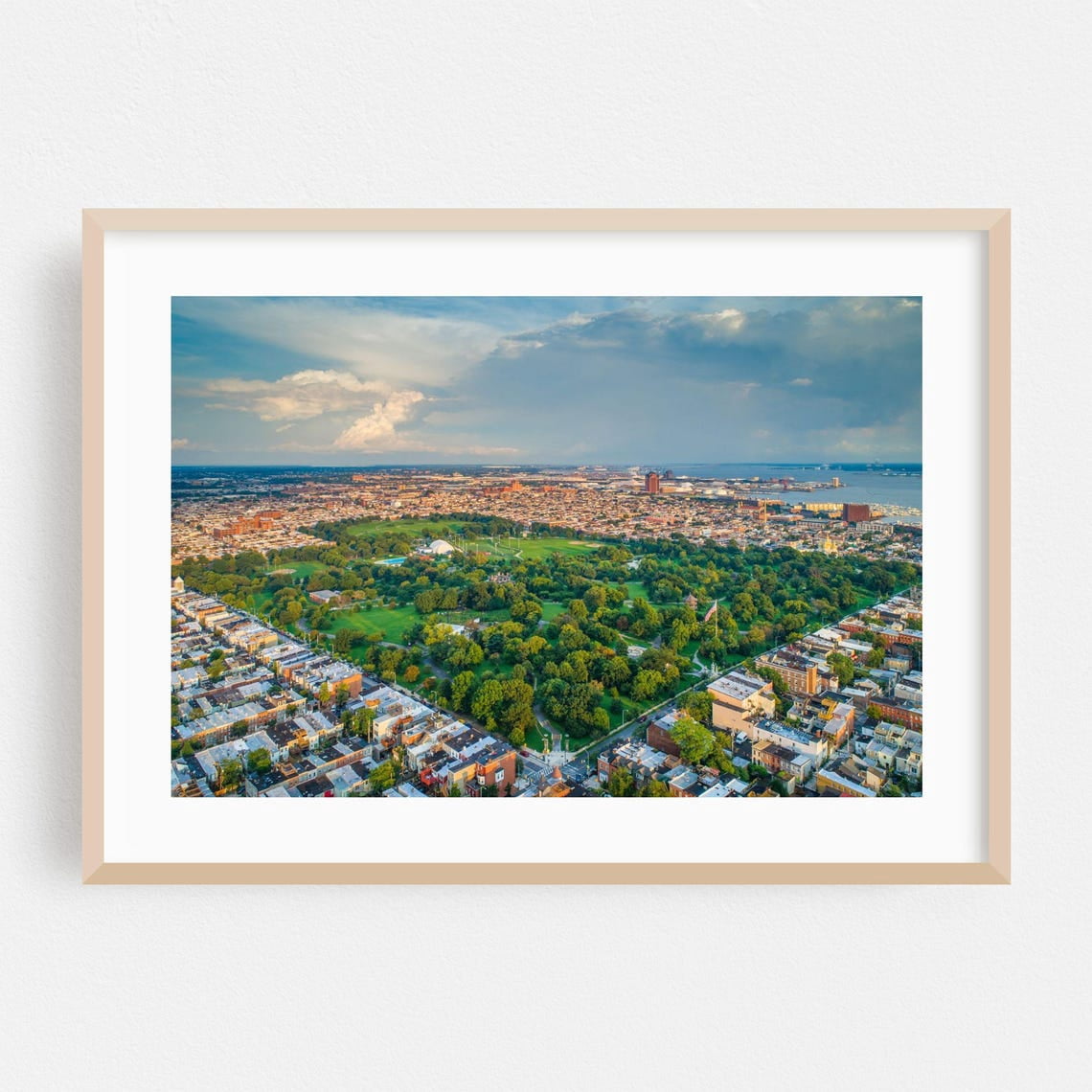 Baltimore Maryland Cityscape Skyline Scenic Harbor Landscape ...