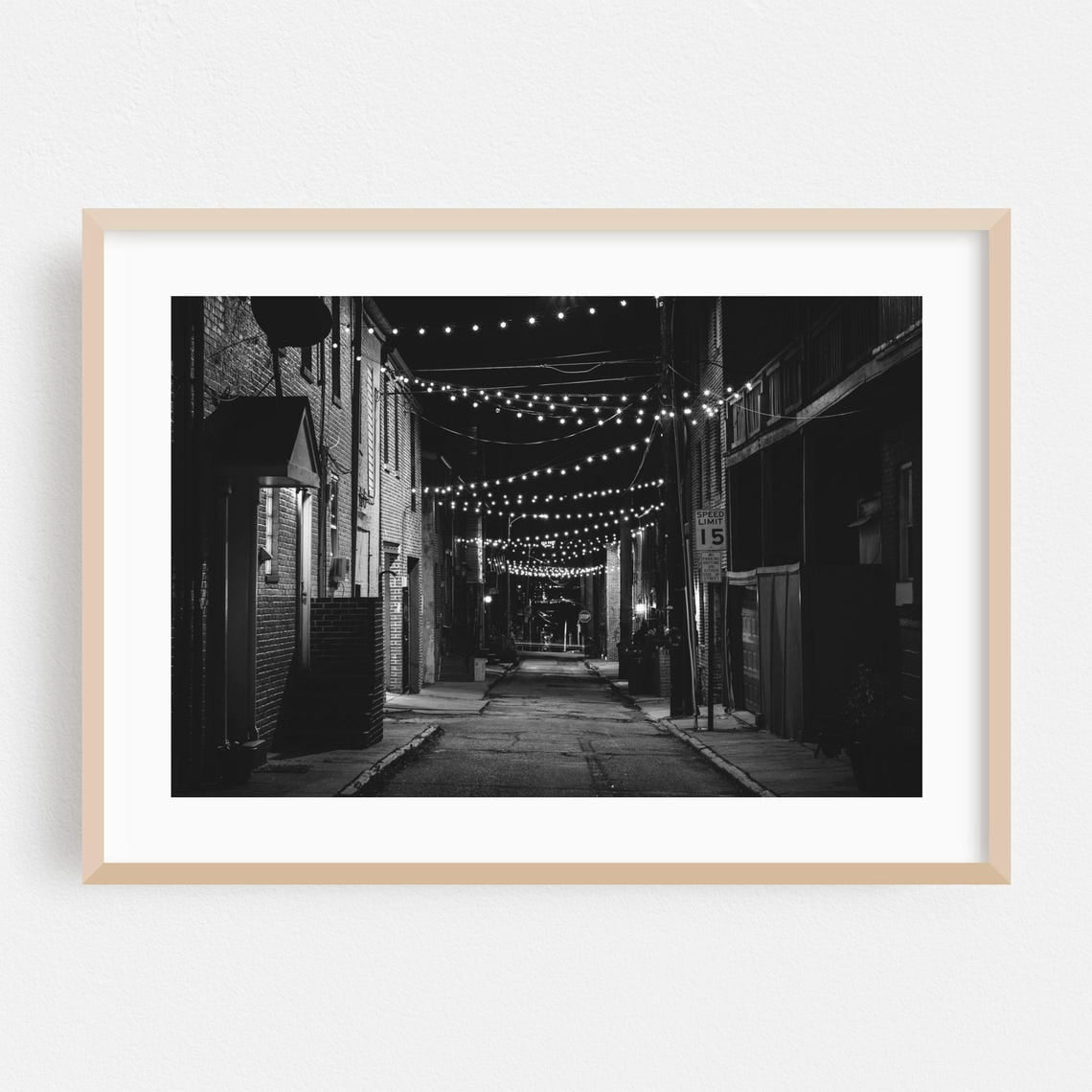 Baltimore Maryland Wall Art Black And White Street Photography Home ...