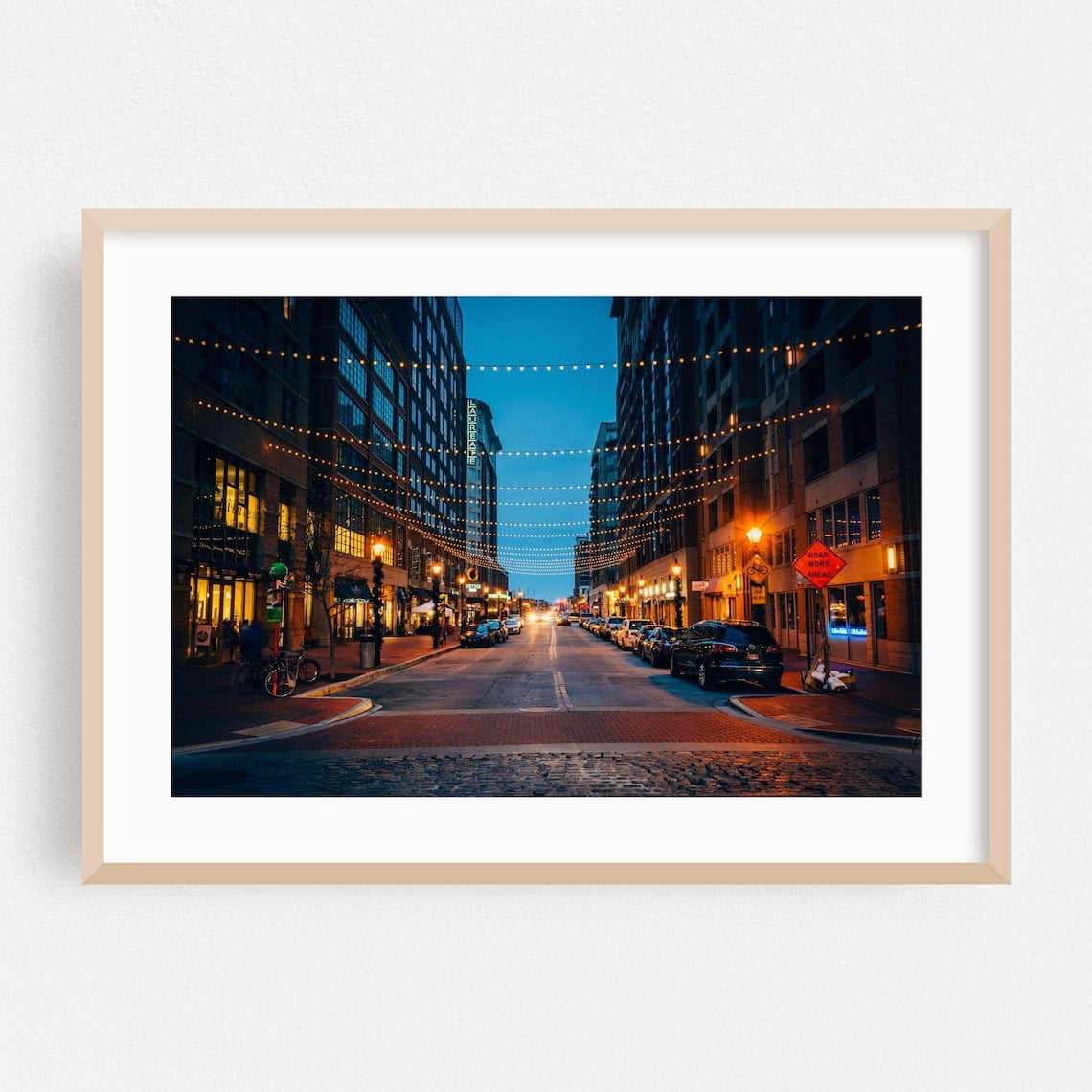 Baltimore Maryland Wall Art Street Photography City Home Decor ...