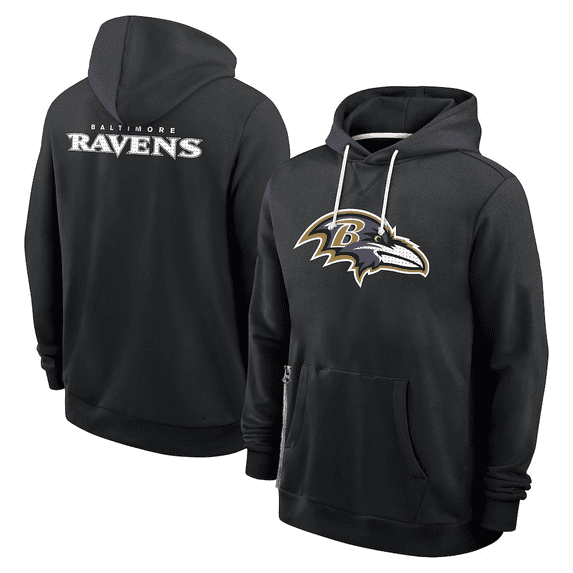 Baltimore Men Sideline Standard Issue Initial Home Dri-FIT Hoodie ...