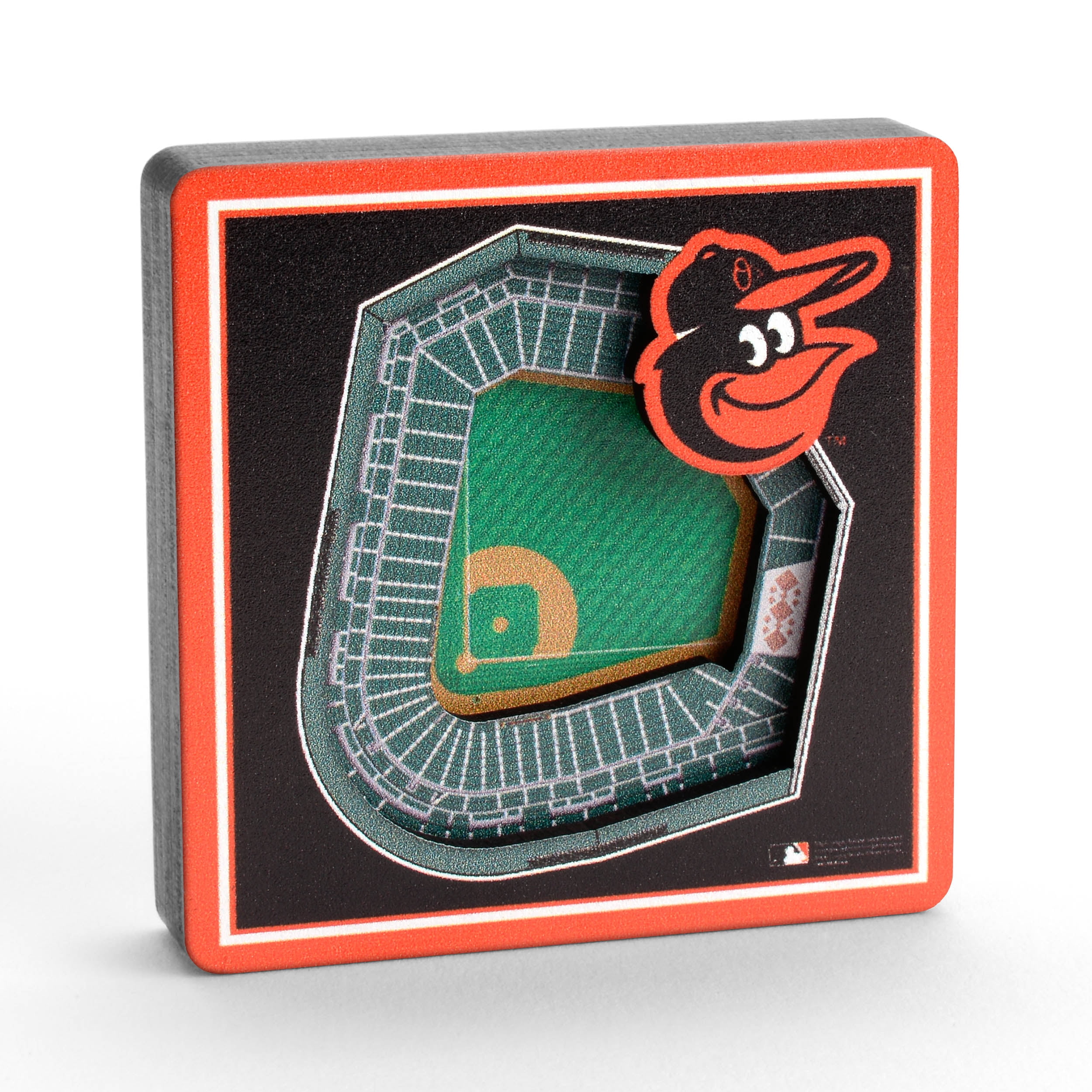 Baltimore Orioles Stadium View Magnet - Walmart.com