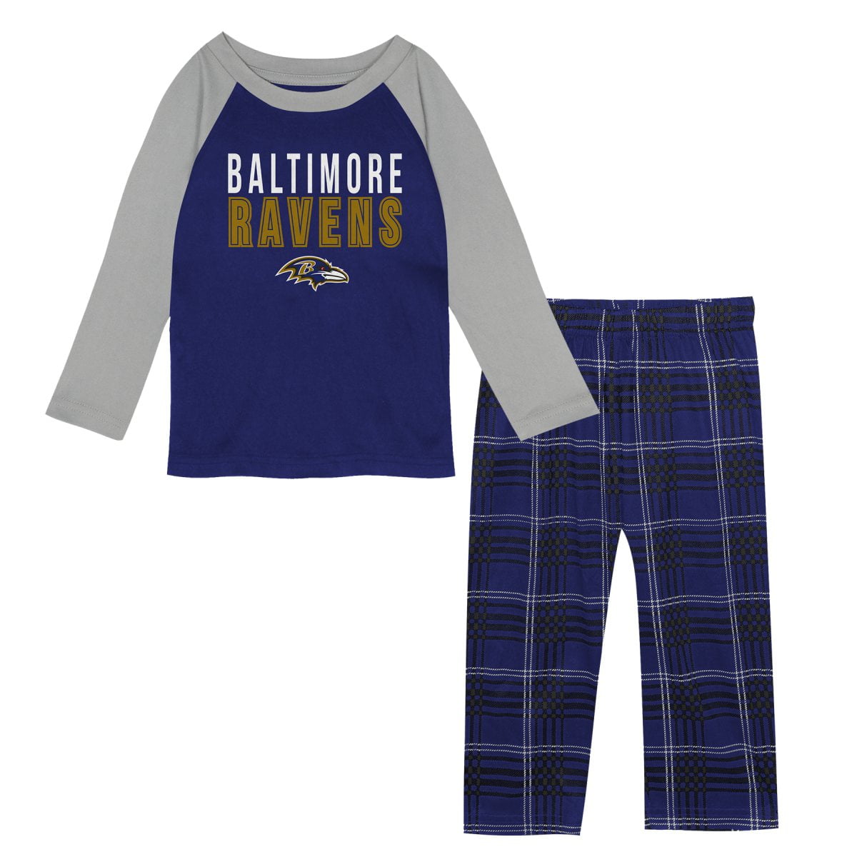 Baltimore Ravens Boys 4-18 2PC PJ Set 9K1BXFG47 XL14/16 - Walmart.com