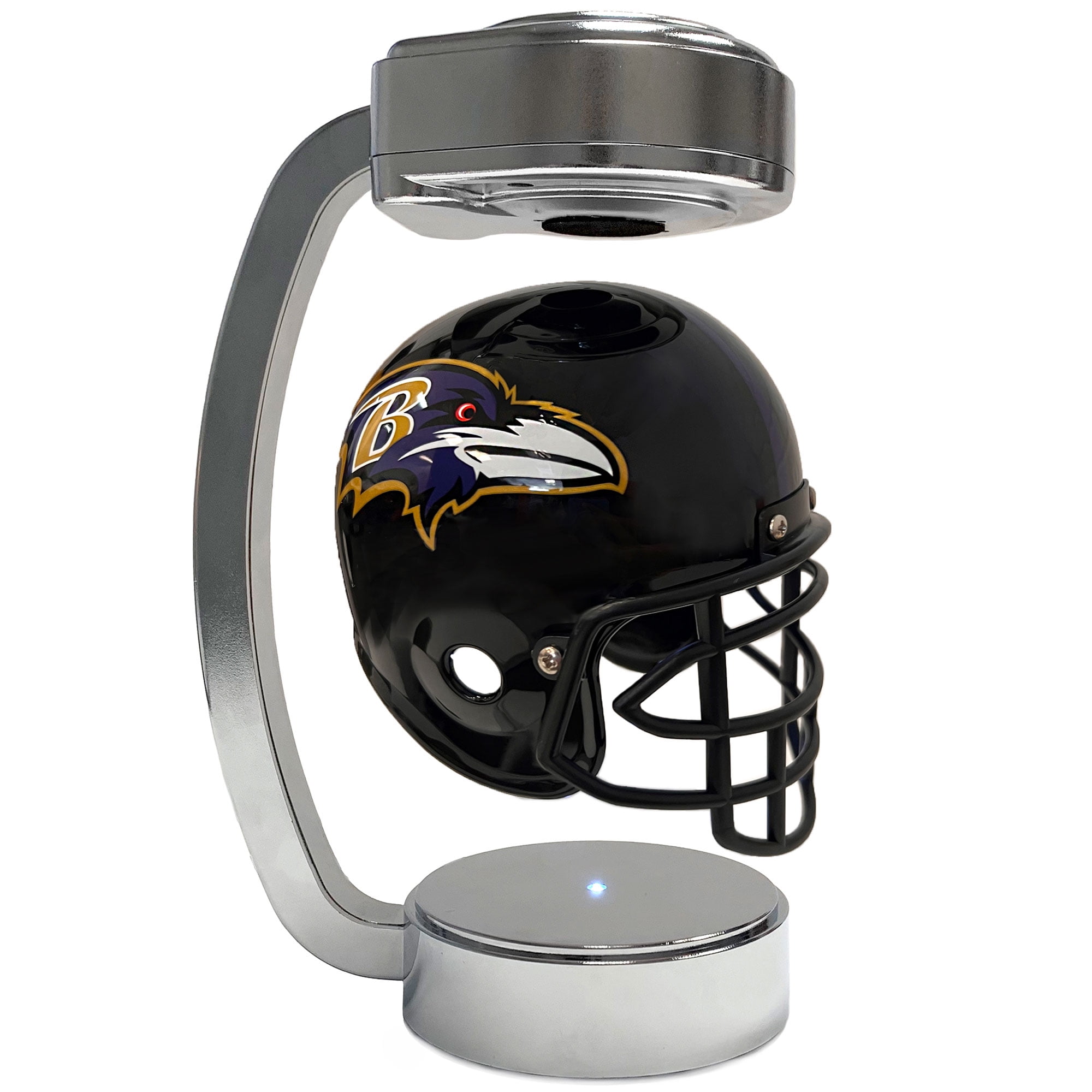 Baltimore Ravens Chrome Base Mini Hover Helmet - Walmart.com