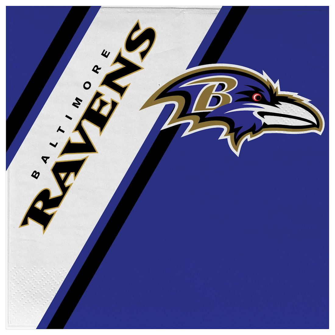 Baltimore Ravens Disposable Napkins - Walmart.com