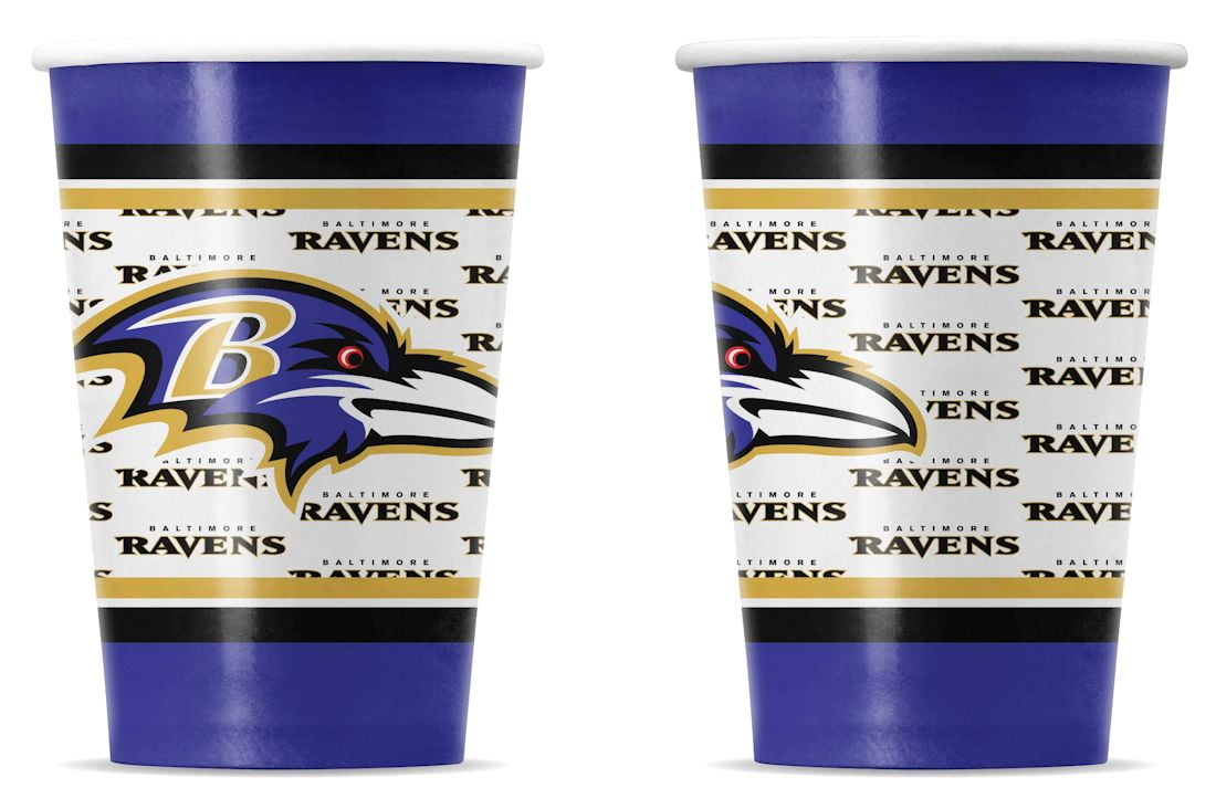 Baltimore Ravens Disposable Paper Cups - Walmart.com
