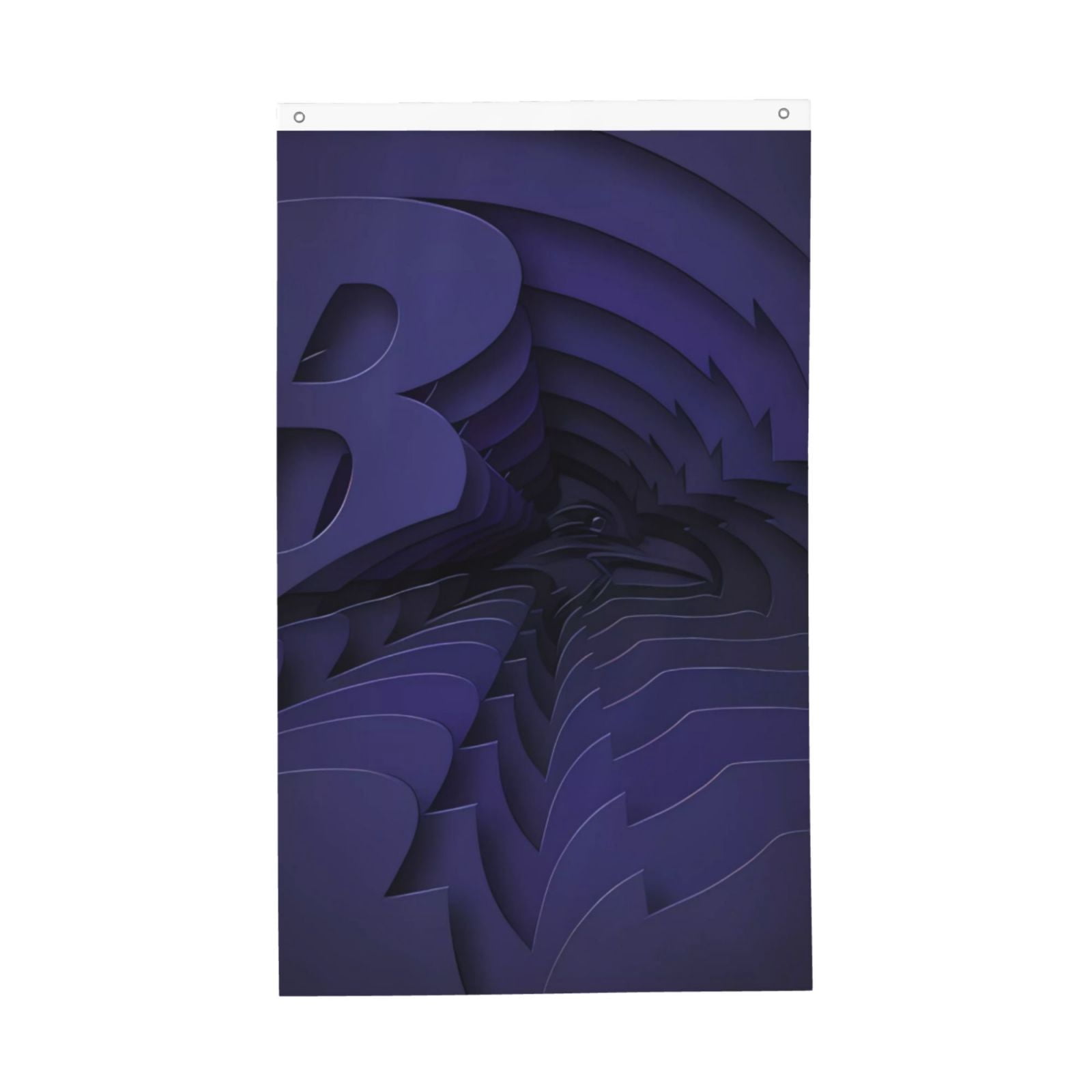 Ravens Double Sided Outdoor Decorative Flag Support Flag Indoor Outdoor ...