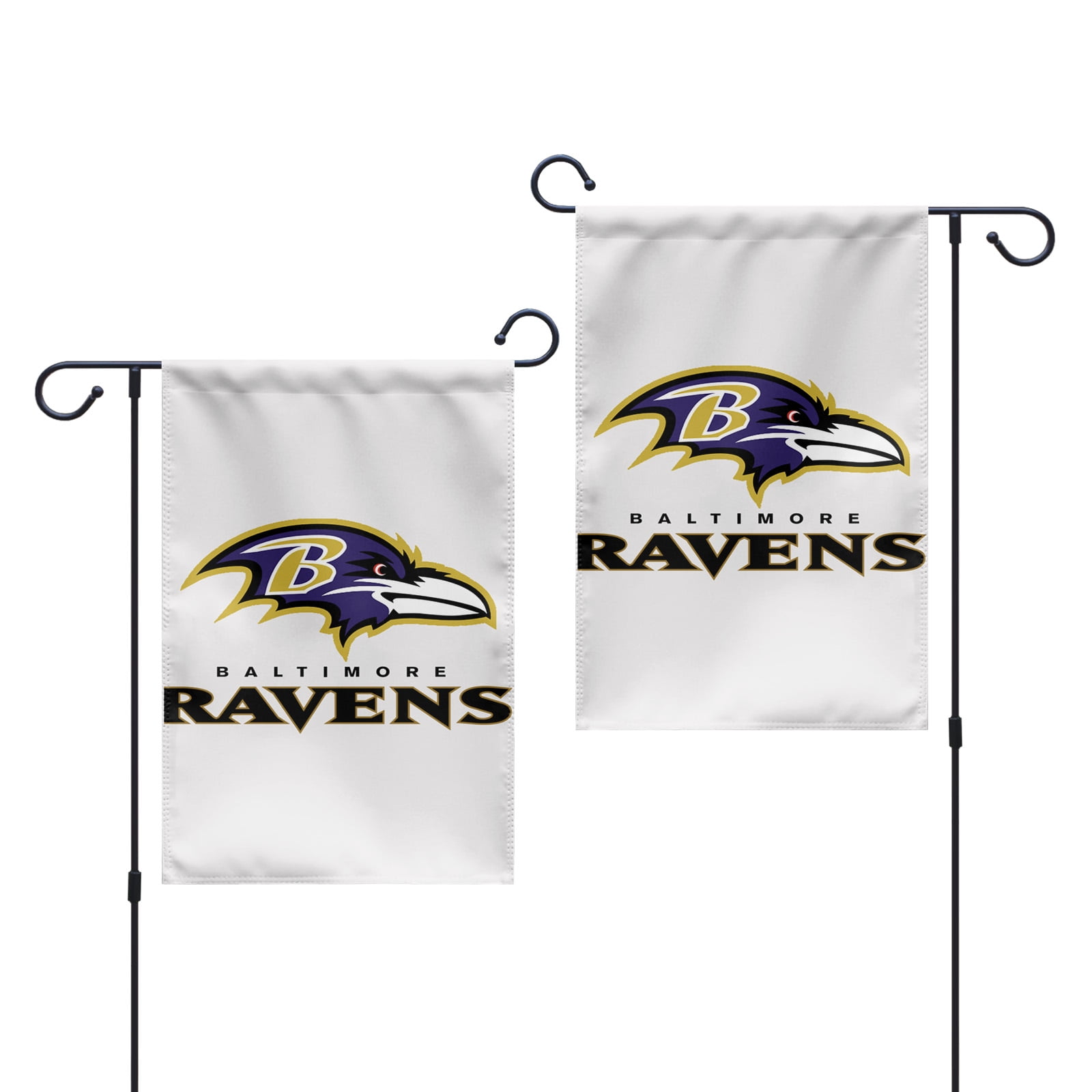 Baltimore_Ravens Garden Flag 3*5FT Porch Patio Lawn Seasonal Outside ...