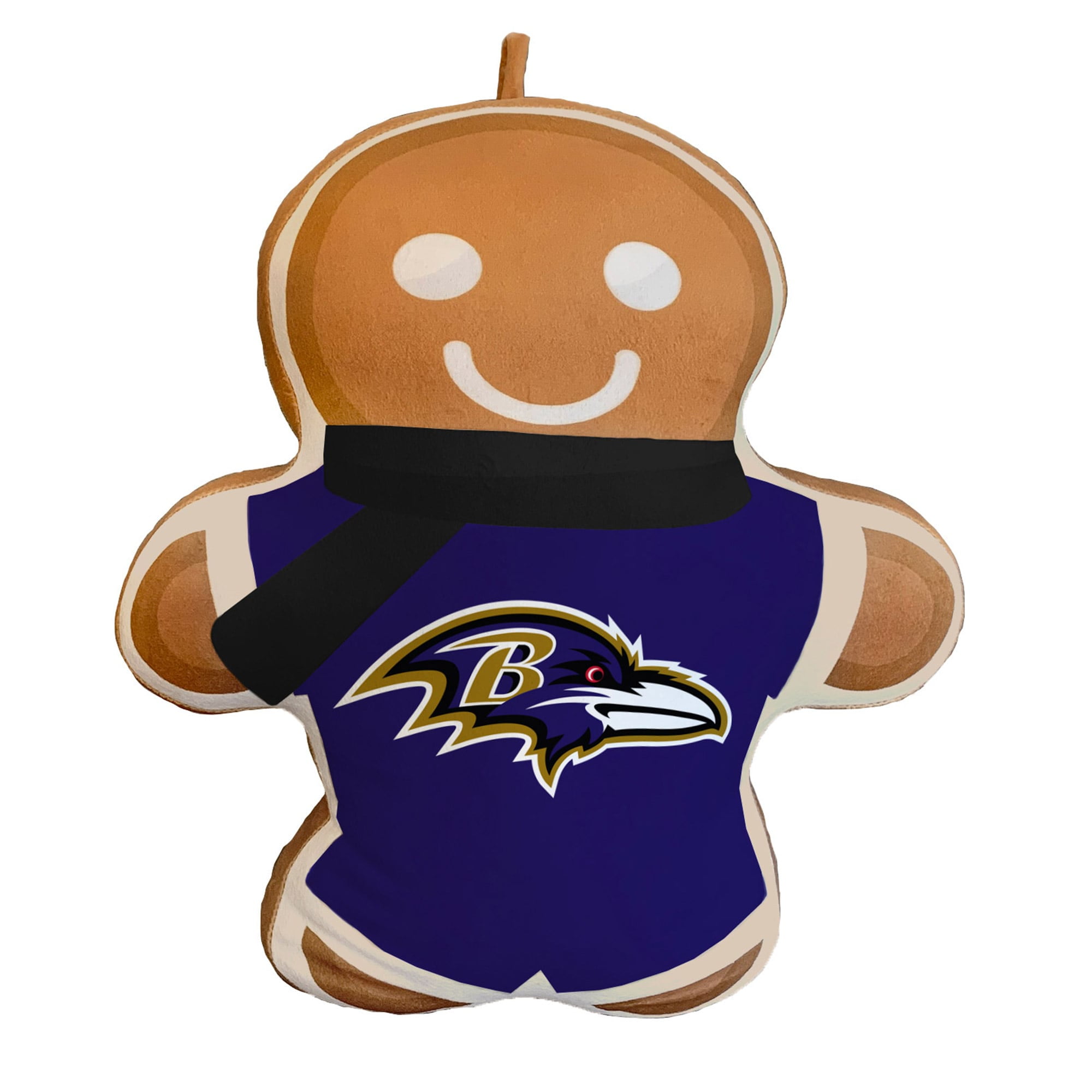 Baltimore Ravens Gingerbread Holiday Plushlete - Walmart.com