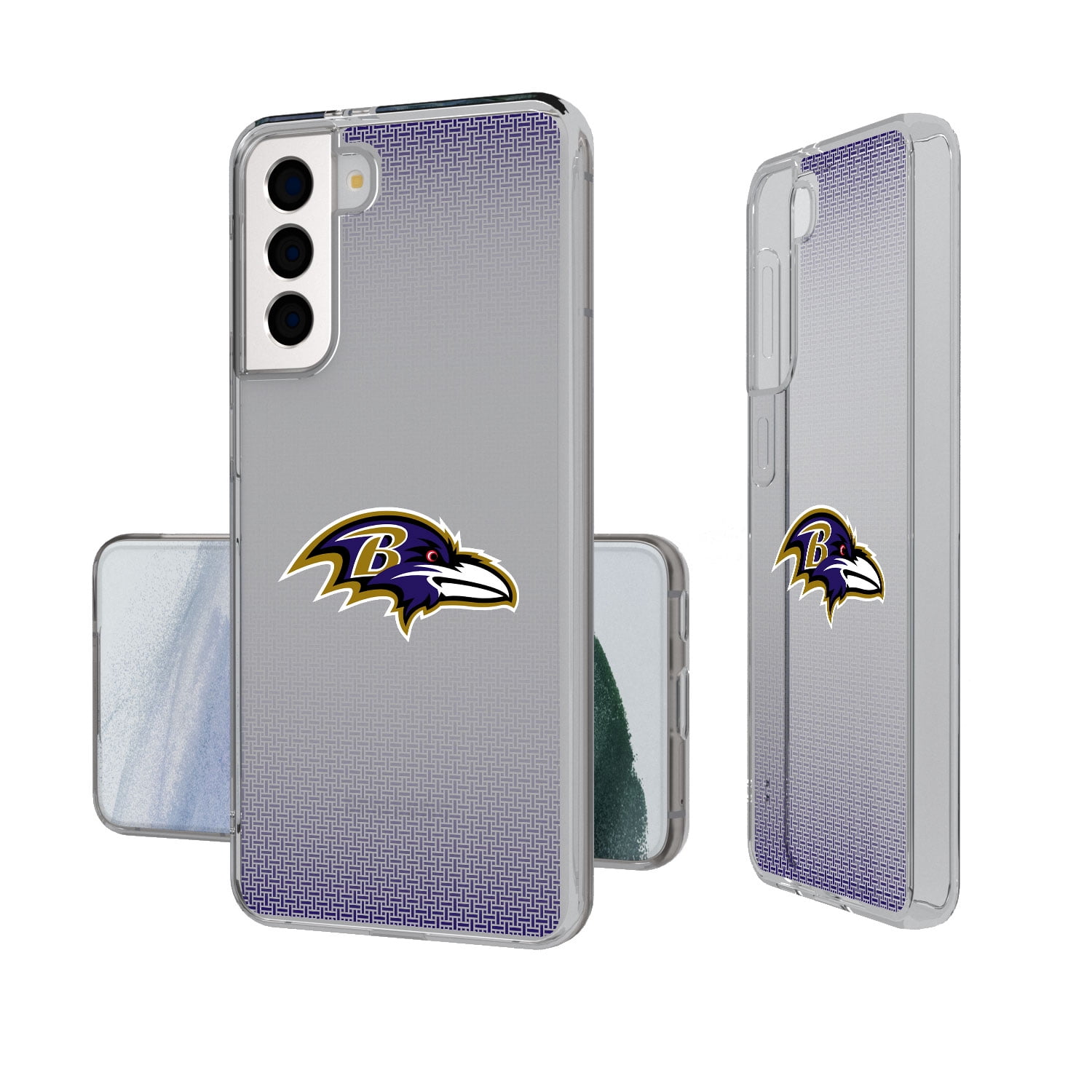 Baltimore Ravens Linen Logo Galaxy Clear Case - Walmart.com