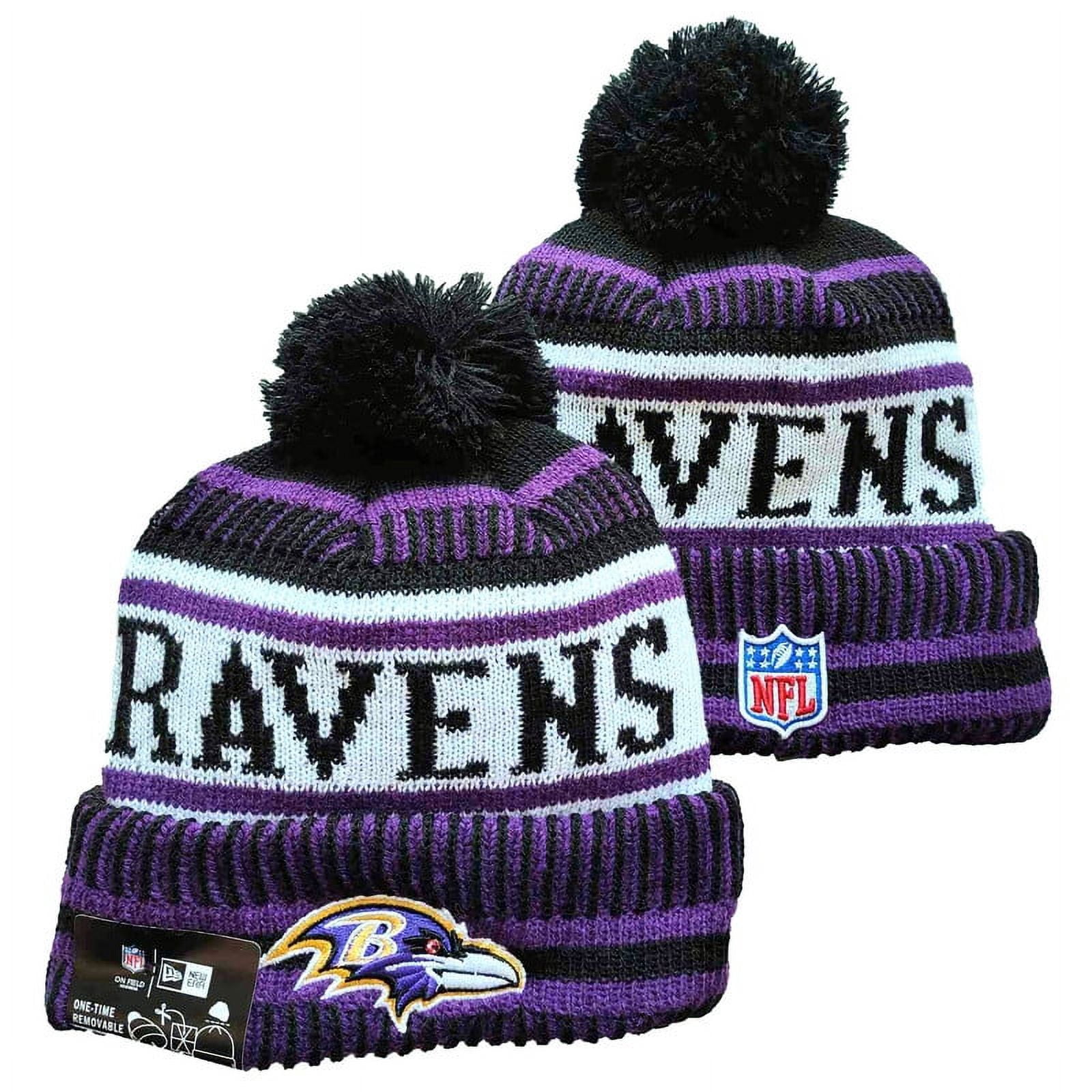 Baltimore-Ravens New NFL game scene fan football wool hat adult sports ...