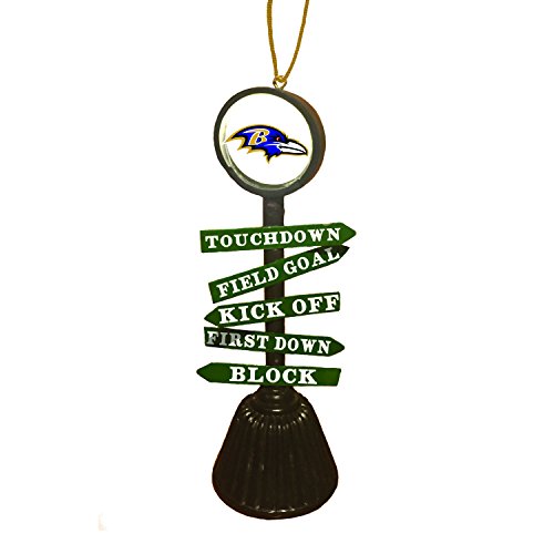 Baltimore Ravens Ornament Fan Crossing Design - Walmart.com