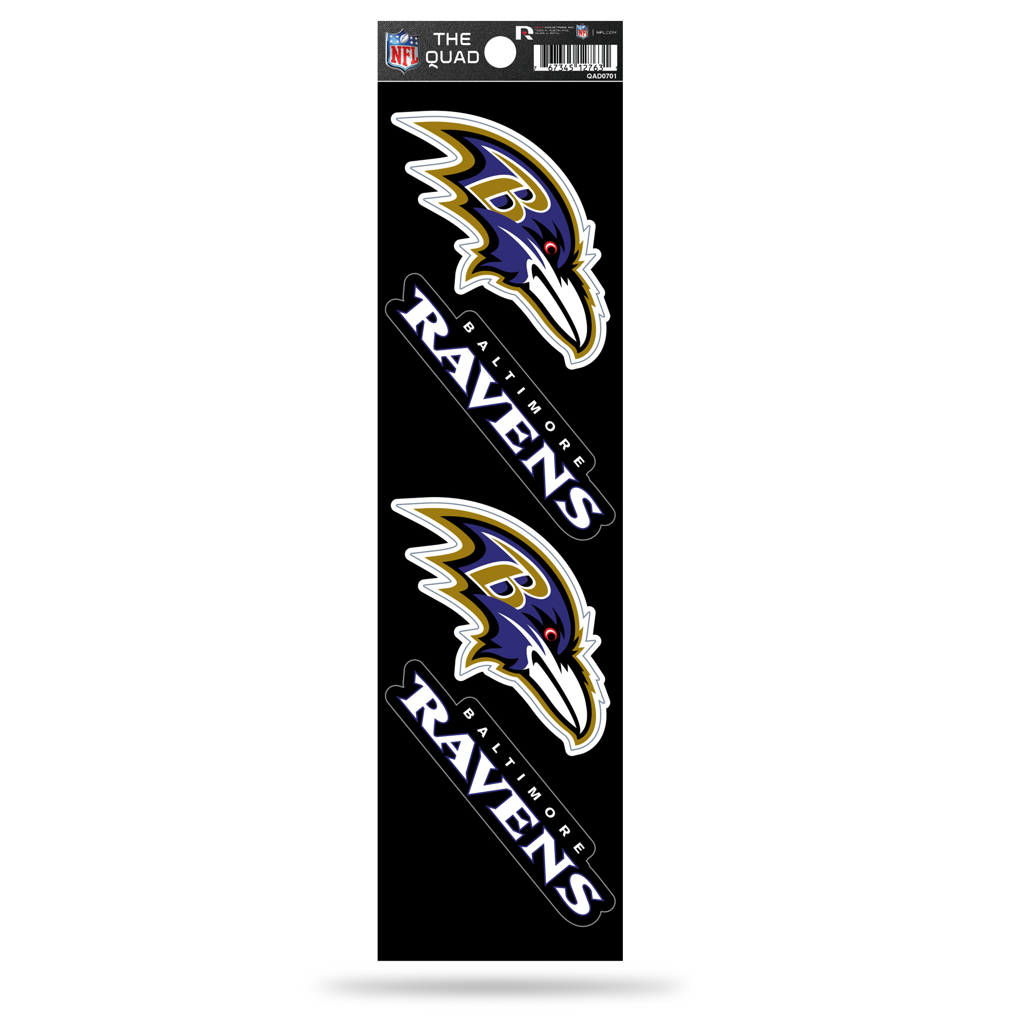 RAVENS THE QUAD DECAL - Walmart.com