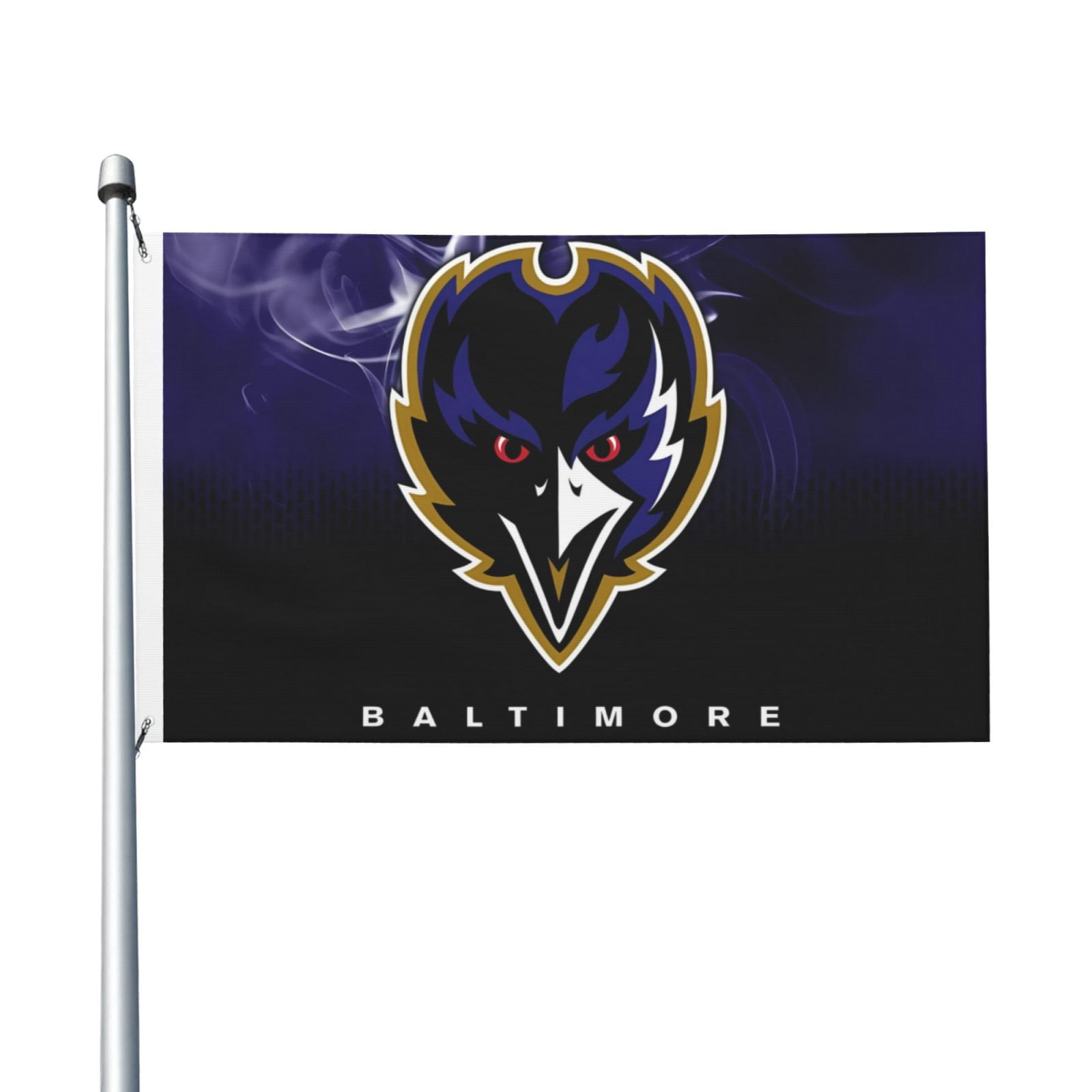 Ravens Football Team Double Sided Support Flag Outdoor Decorative Flag ...