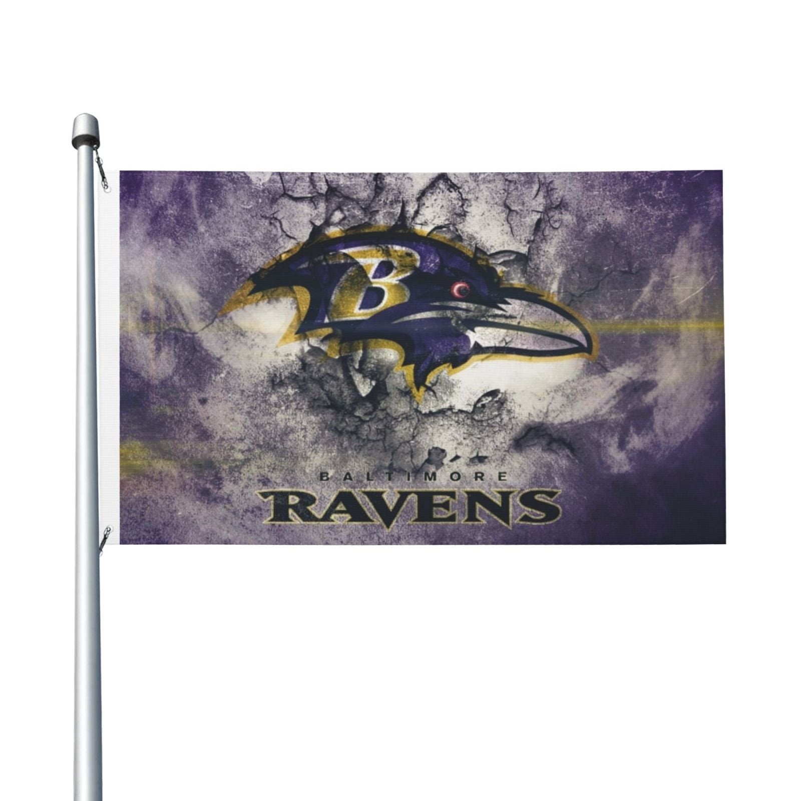 Baltimore_Ravens Support Flag Double Sided Outdoor Decorative Flag ...