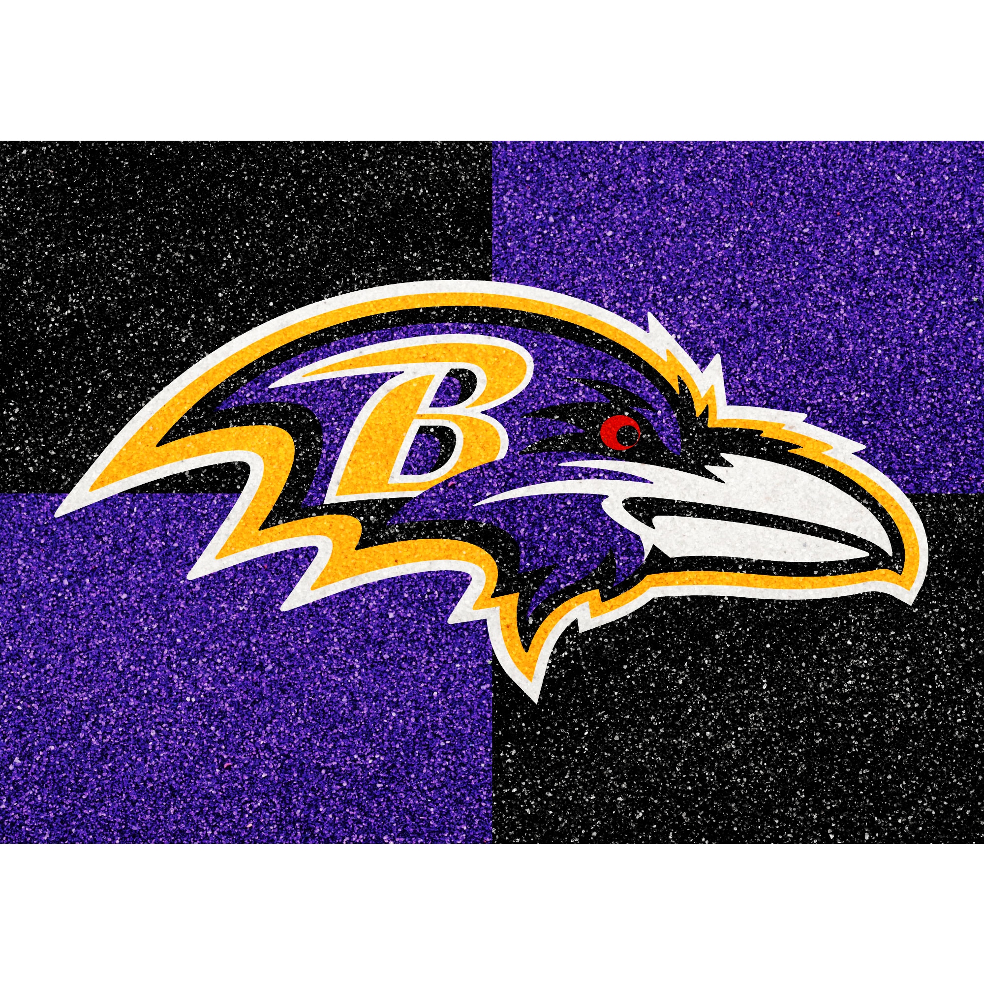 Baltimore Ravens Team Pride Sand Art Craft Kit - Walmart.com