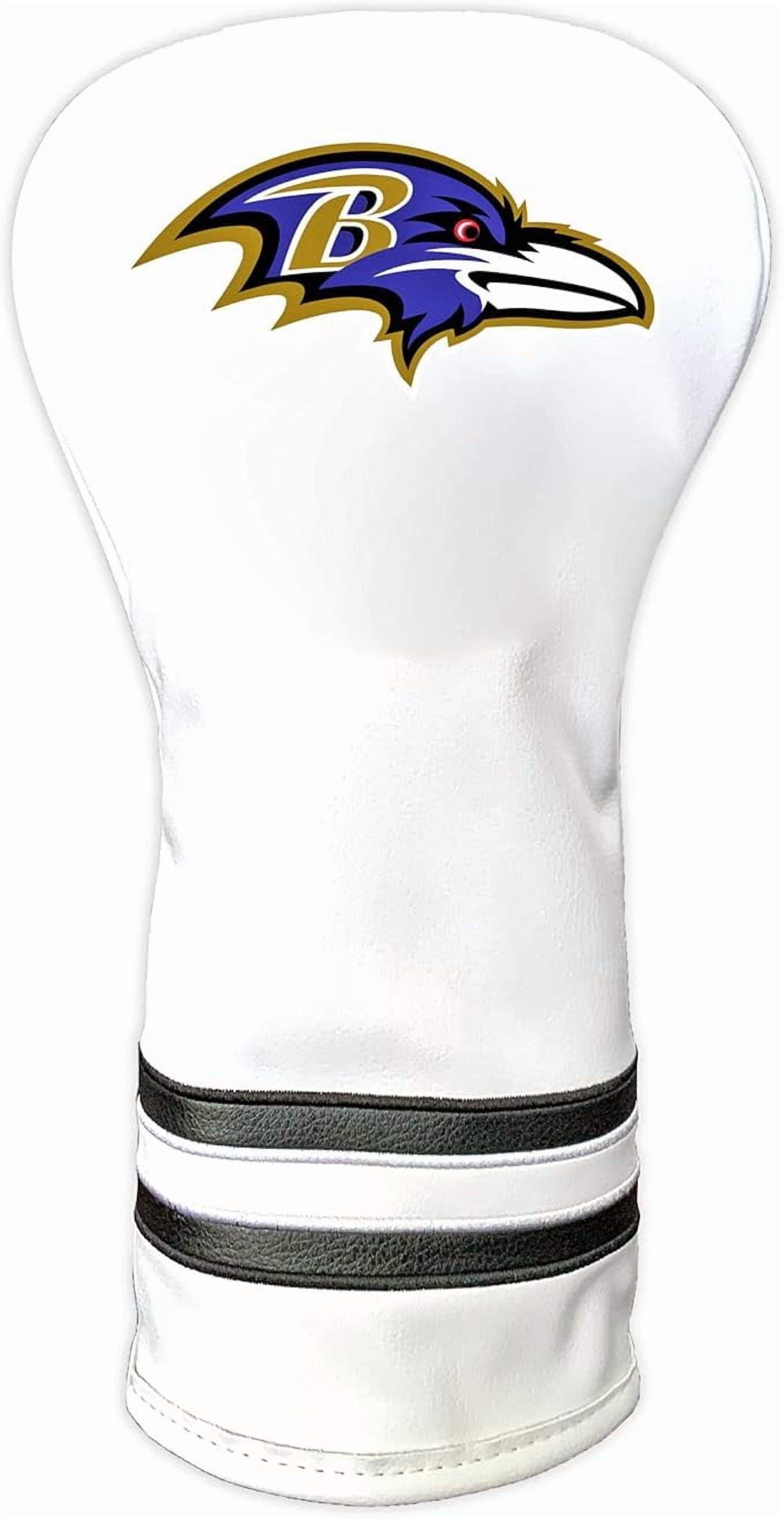 Team Golf NFL BALTIMORE RAVENS White Vintage Driver Head Cover ...
