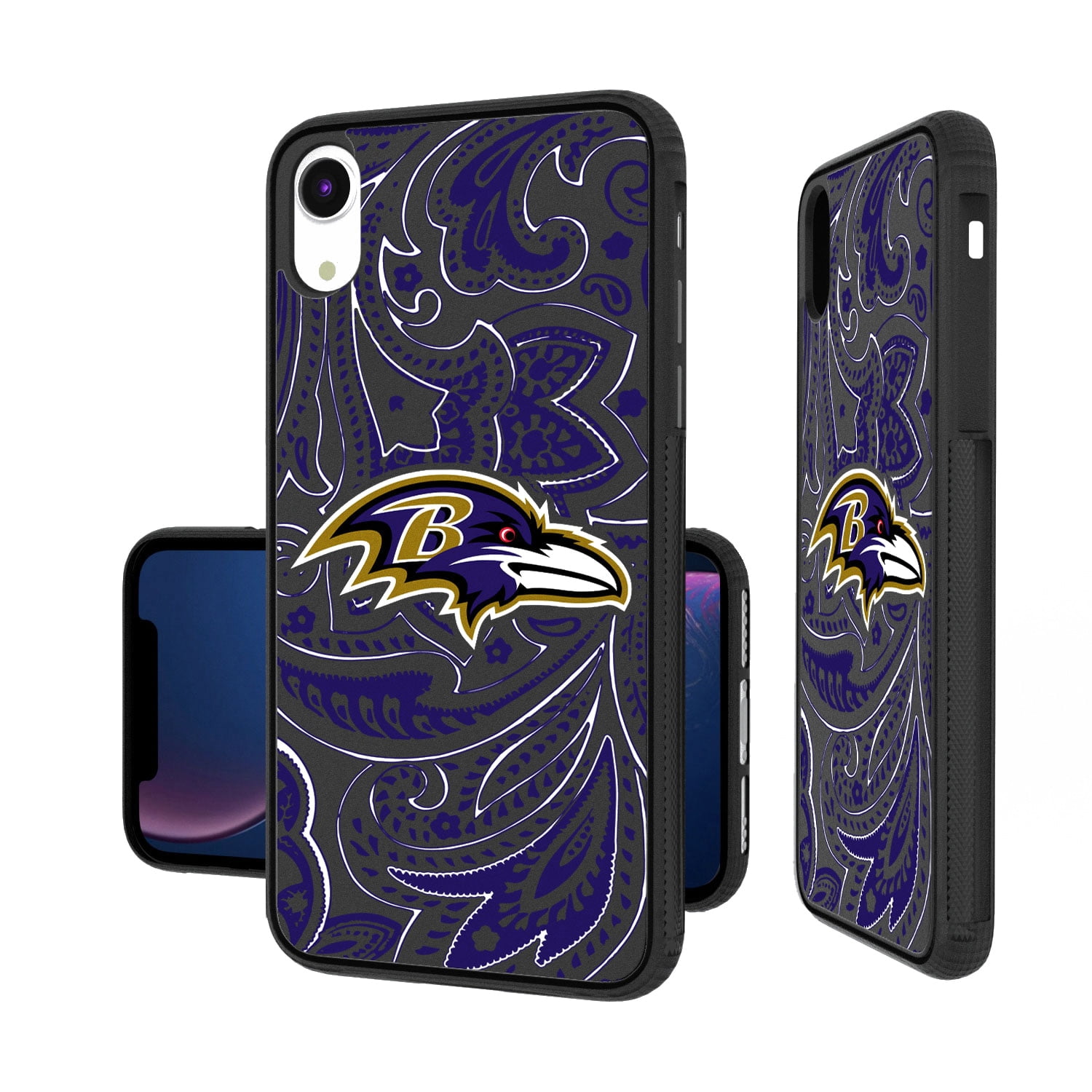 Baltimore Ravens iPhone Paisley Design Bump Case - Walmart.com