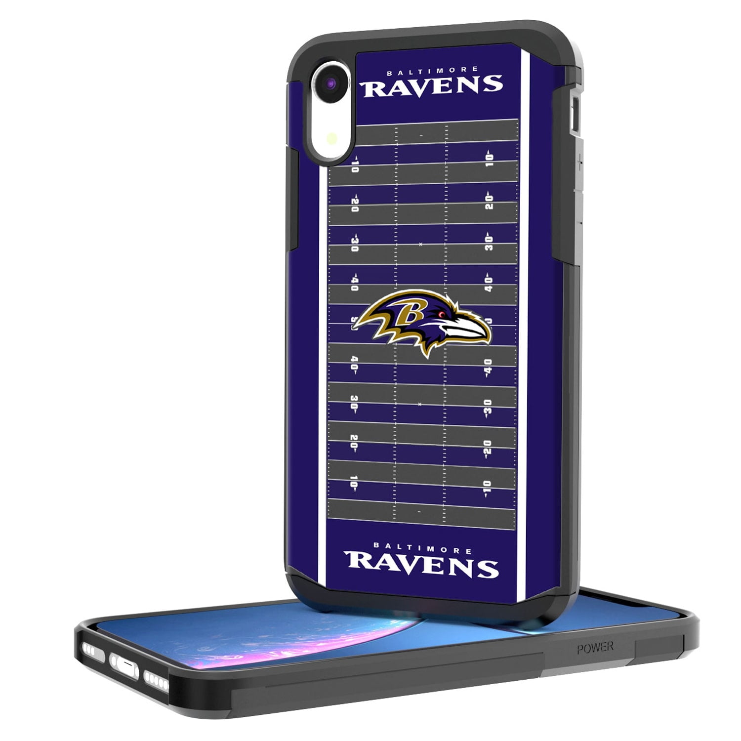 Baltimore Ravens iPhone Rugged Field Design Case - Walmart.com