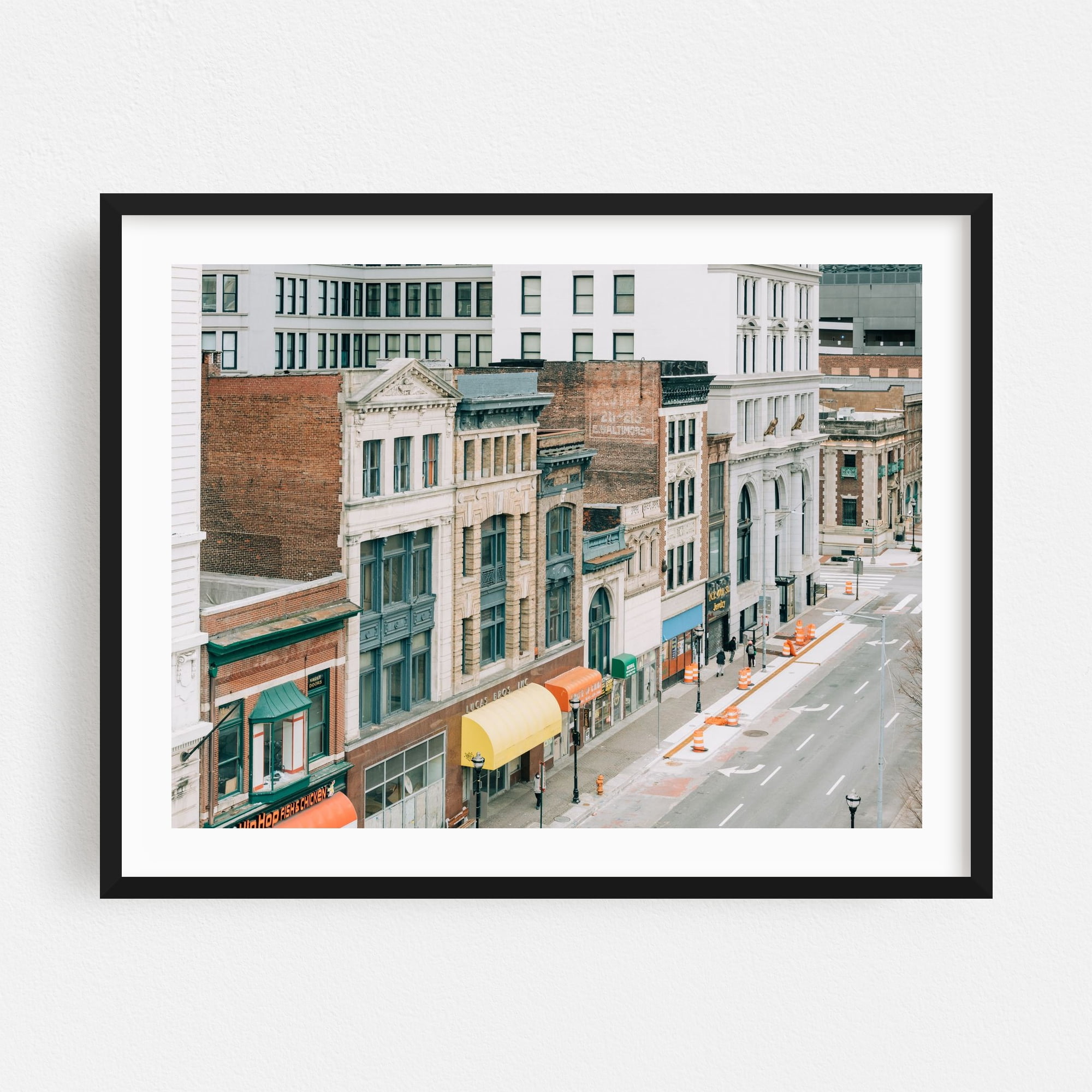 Baltimore Street - Baltimore Maryland Photography Architecture ...