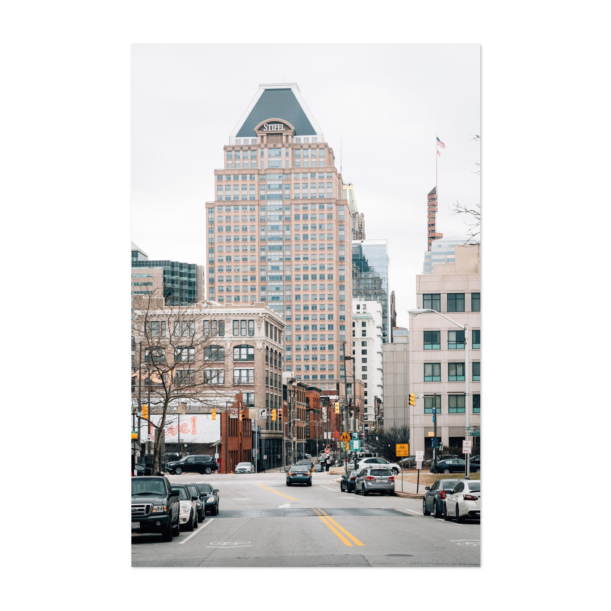 Baltimore Street, Downtown - Baltimore Maryland Photography Cityscape ...
