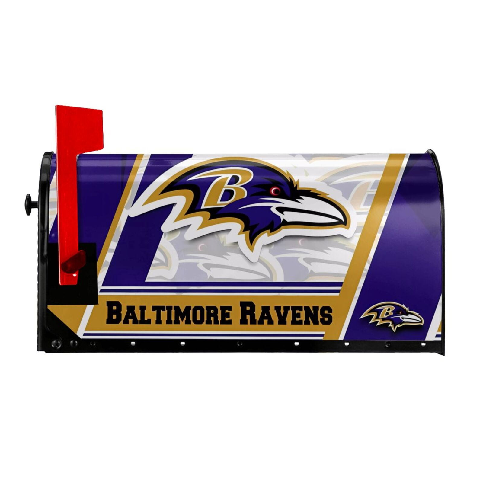 Baltimore Team-Inspired Magnetic Mailbox Cover - Double Sided Print ...