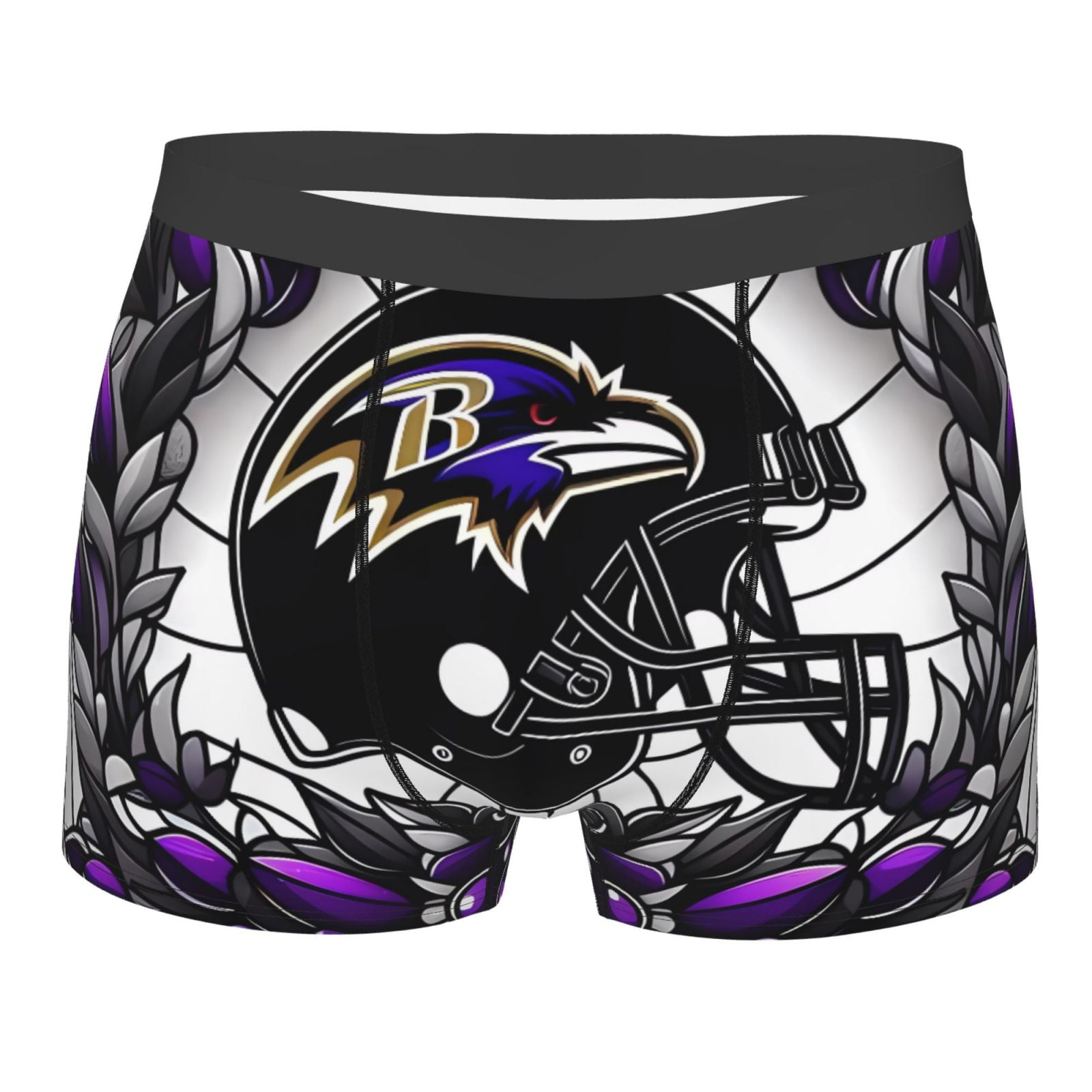 Baltimore Team Men's Boxer Briefs American Football Customized Briefs ...