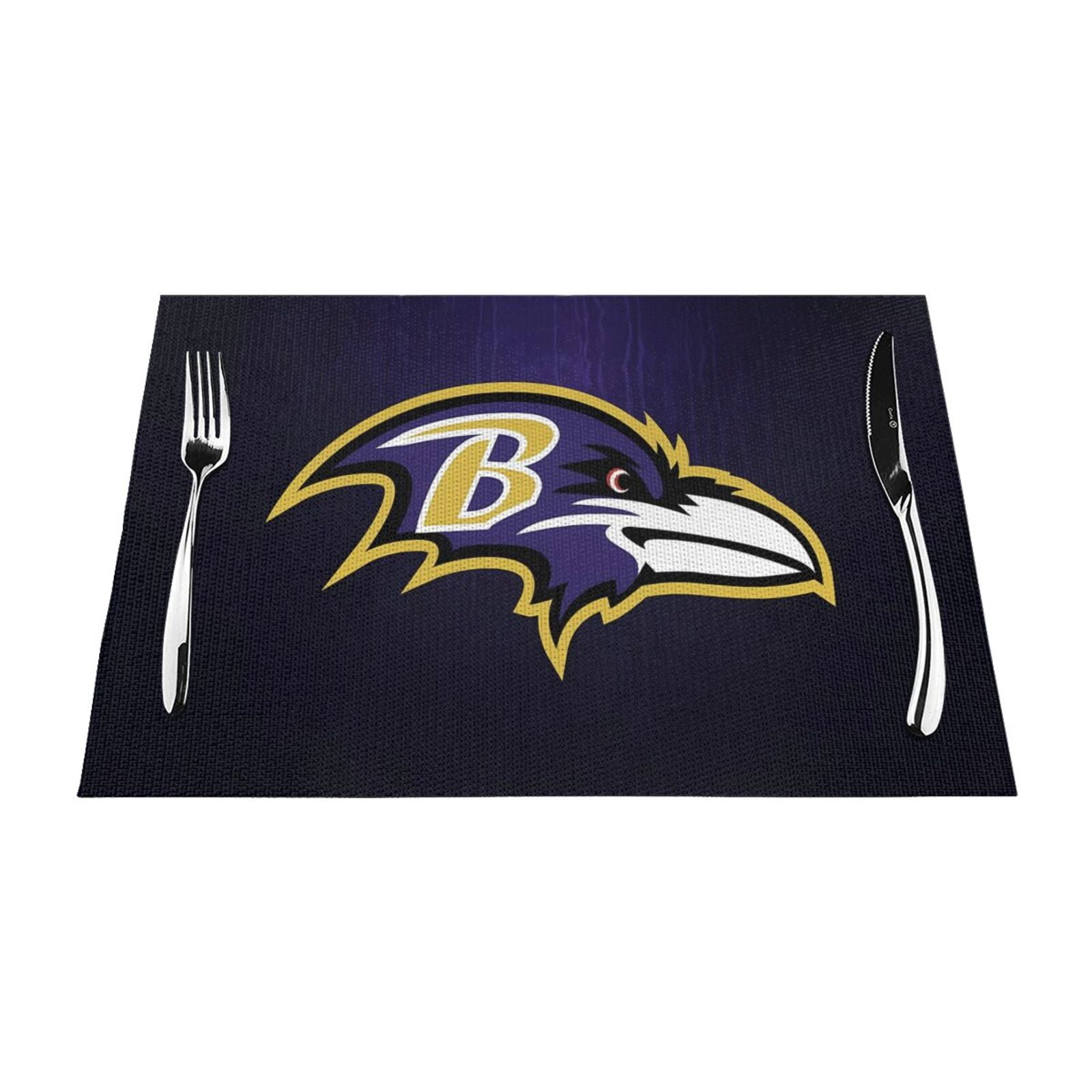 Baltimore Team PVC Woven Dinner Plate Mat 12x18 Inch, Easy to Clean ...