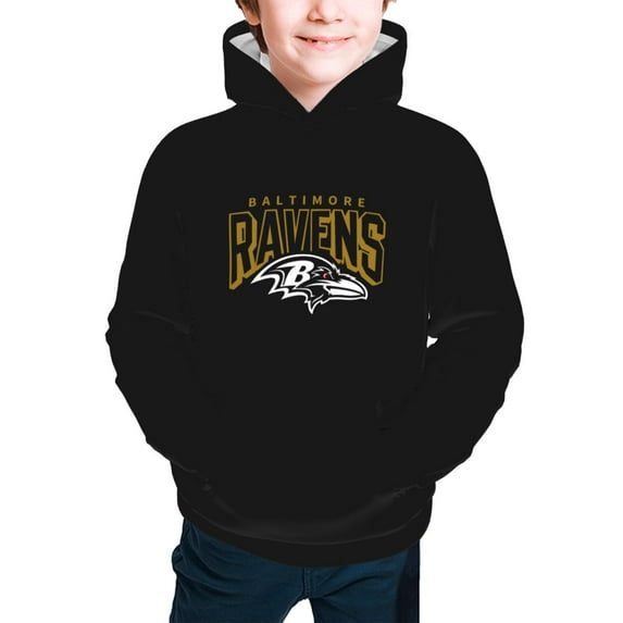 Baltimore Team Youth Fans Hoodie Long Sleeve Sweatshirt American ...