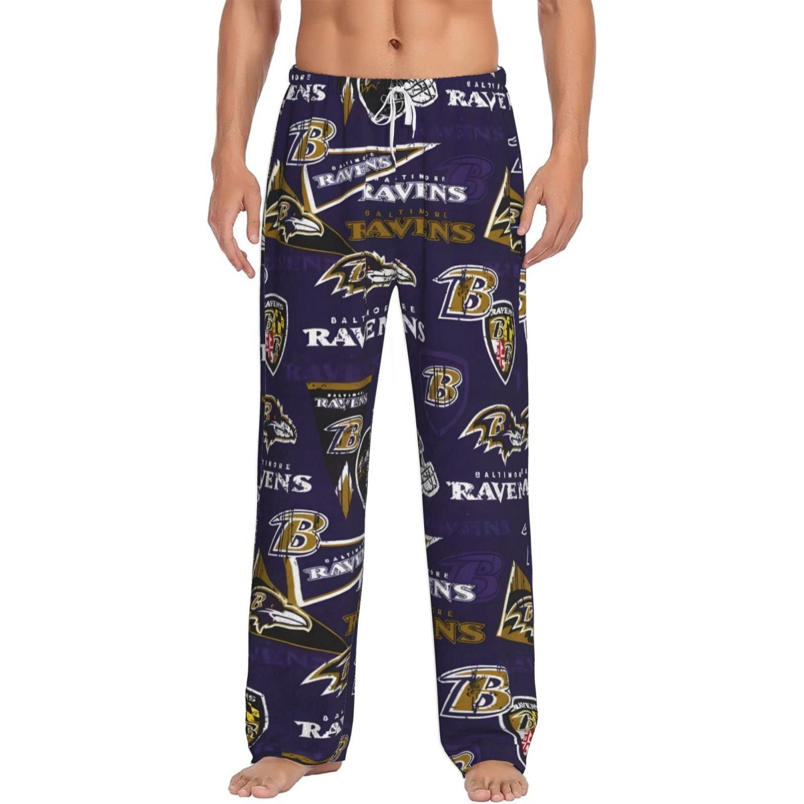 Baltimore adult men's flannel pajama pants, men's thermal pajama pants ...