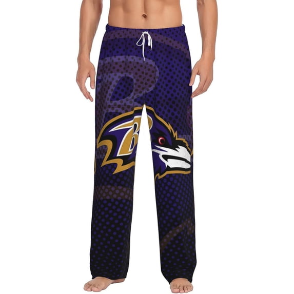 Baltimore adult men's flannel pajama pants, men's thermal pajama pants ...