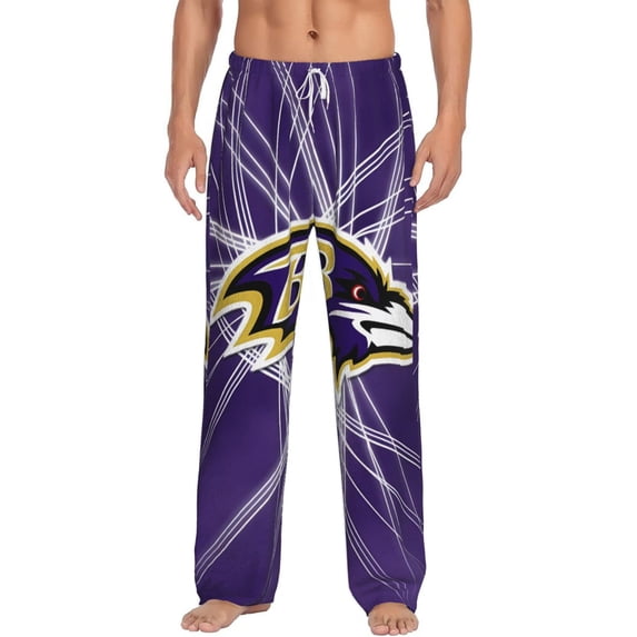 Baltimore adult men's flannel pajama pants, men's thermal pajama pants ...