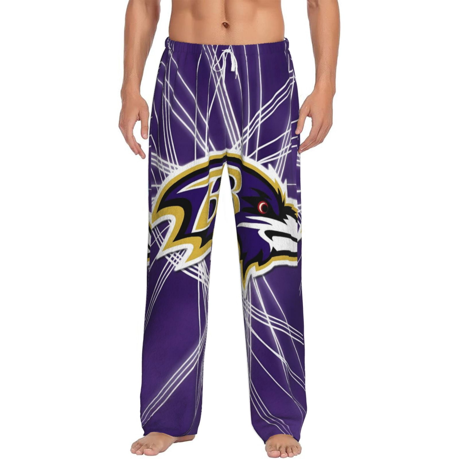 Baltimore adult men's flannel pajama pants, men's thermal pajama pants ...