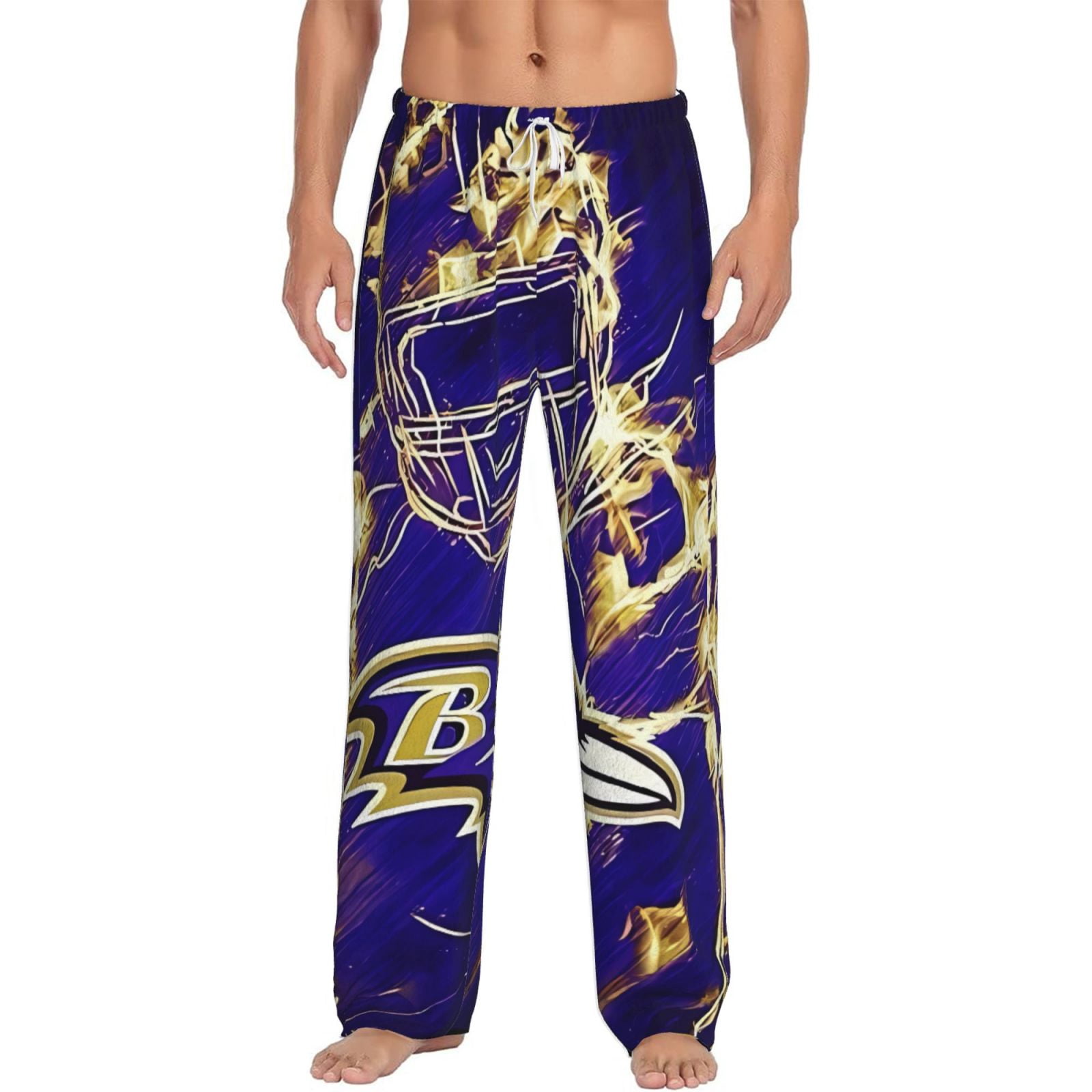 Baltimore adult men's flannel pajama pants, men's thermal pajama pants ...