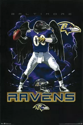 Baltimore football team POSTER Amazing RARE HOT NEW 24x36 - Walmart.com