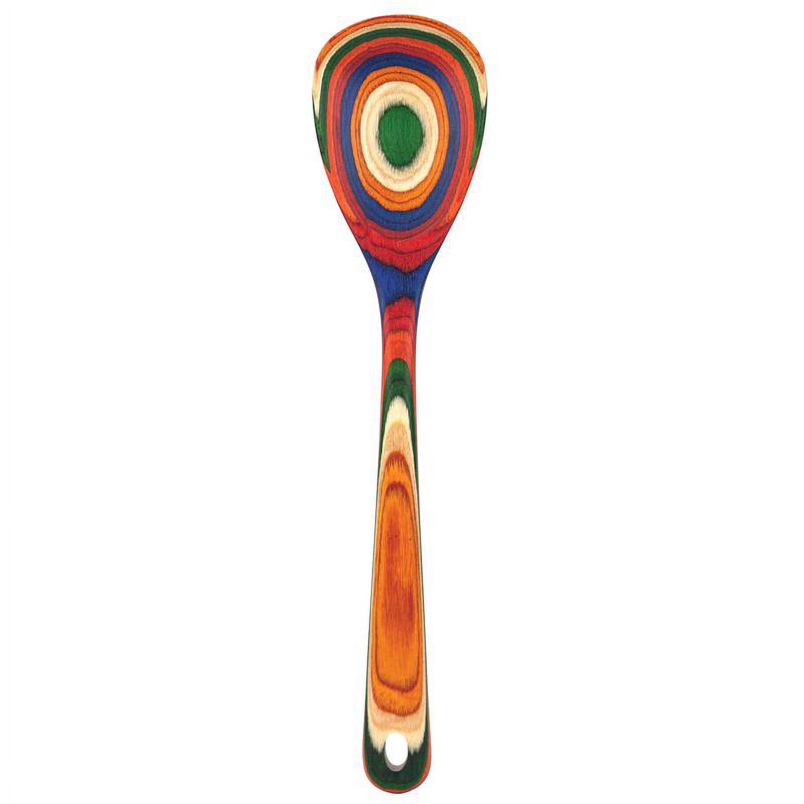 Baltique® Marrakesh Collection 12-1/2" Wooden Mixing Spoon, Safe for ...