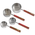 Baltique Marrakesh Collection 4-piece Measuring Cup Set Stainless Steel ...