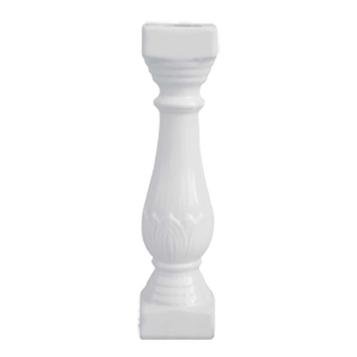Balustrade Part White Ceramic Baluster 20" High | Renovator's Supply ...