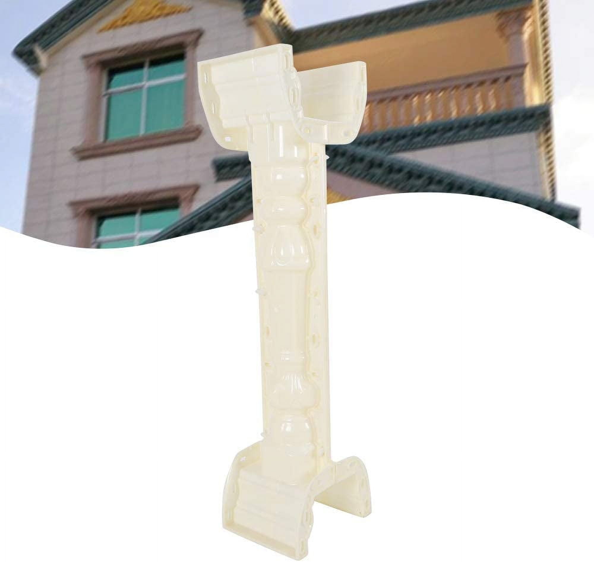 Balustrades Mold, New Garden Plastic Steel White Concrete Column Mold ...