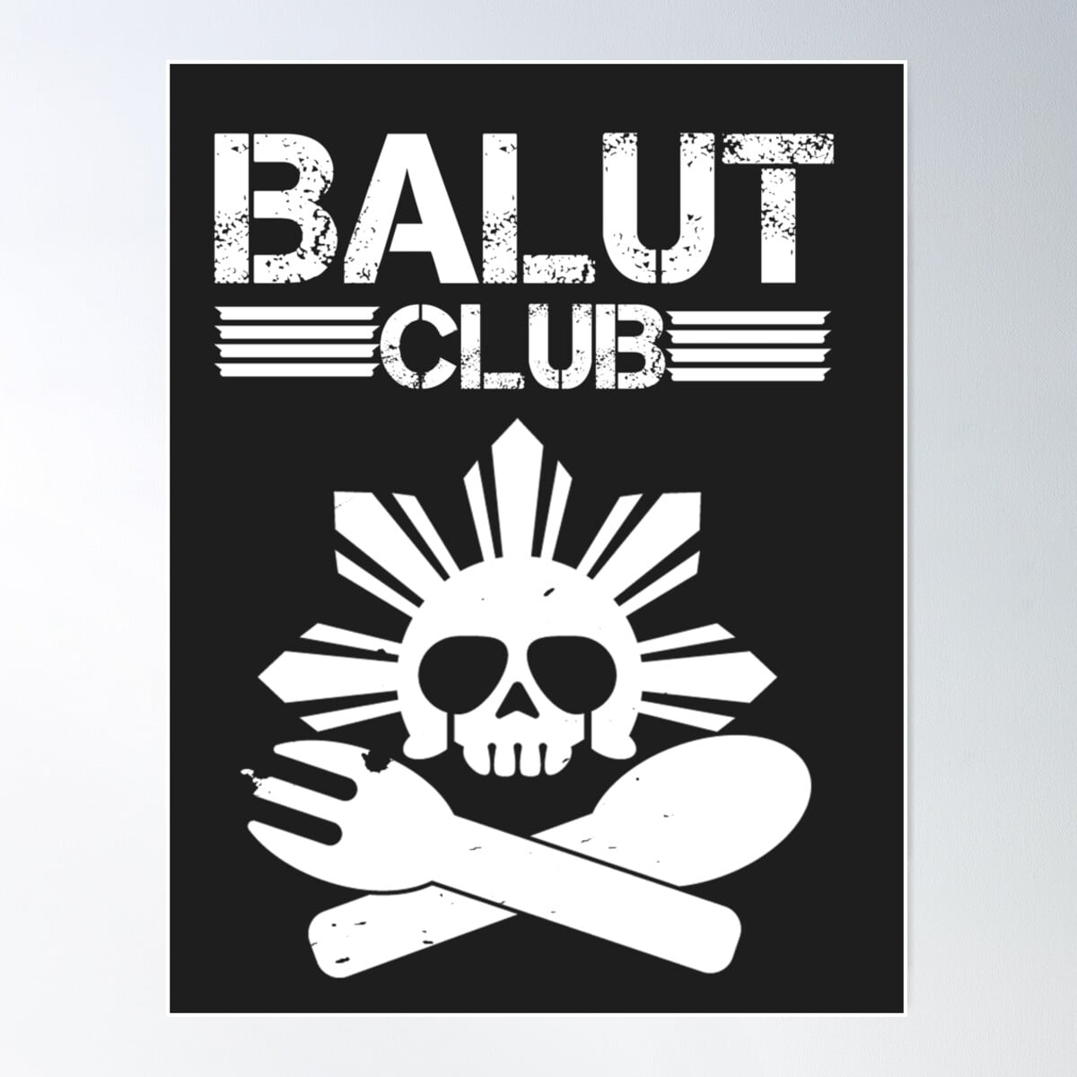 Balut Club Poster Wall Art, Modern Wall Decor For Living Room Bedroom ...