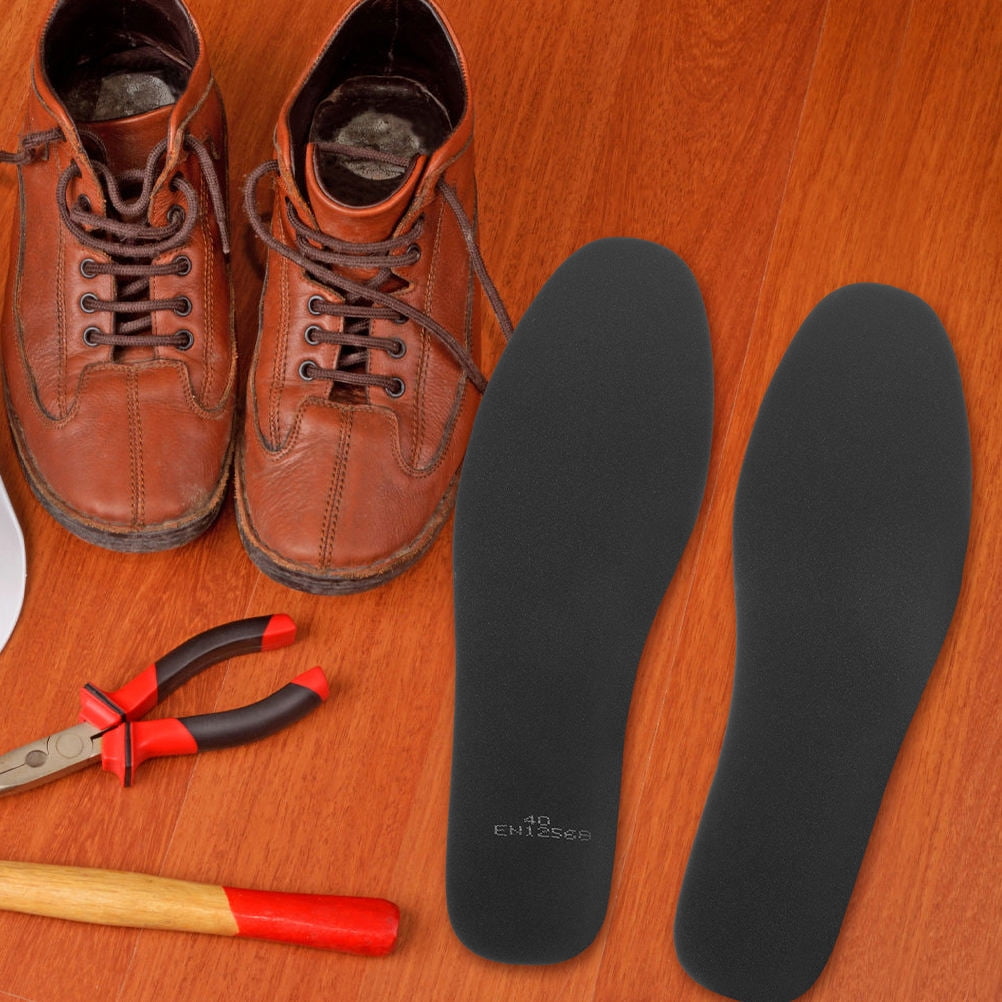 Baluue 1Pair Manganese Steel Shoe Insoles Puncture Resistant Boot ...