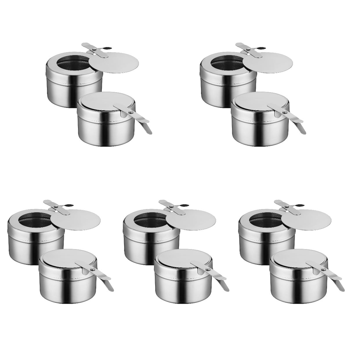 Baluue 10 pcs Stainless Steel Fuel Holders Alcohol Stoves Outdoor ...