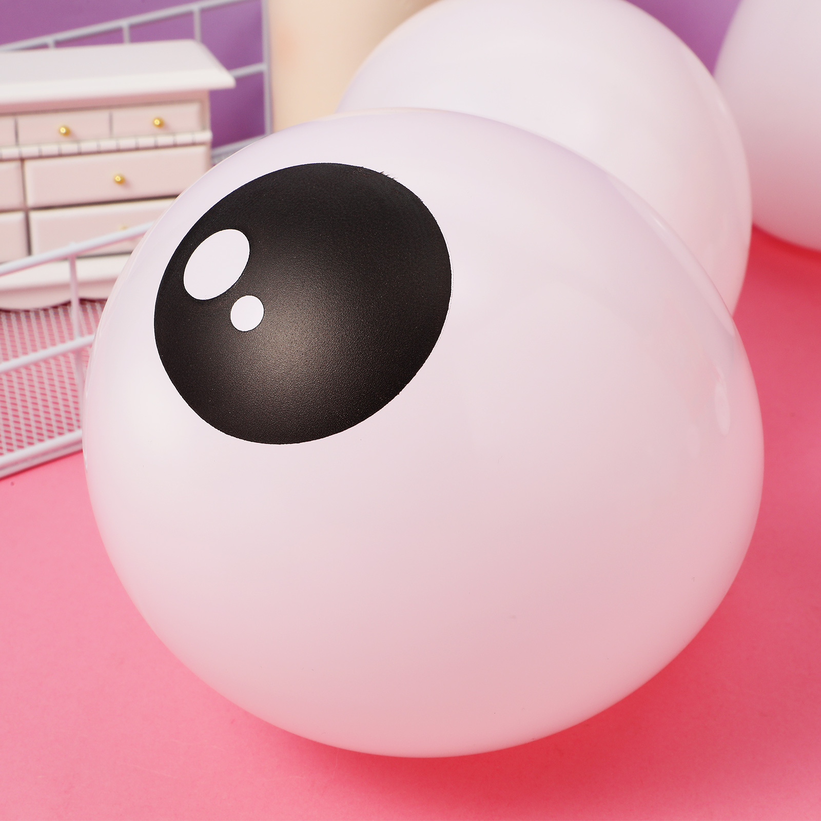 Baluue Balloon Kit Eye Balloons White 1 Set - Walmart.com