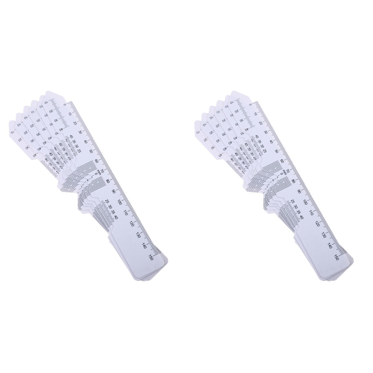 Baluue 12 pcs Plastic Optical PD Rulers Pupil Distance Meter Eye ...