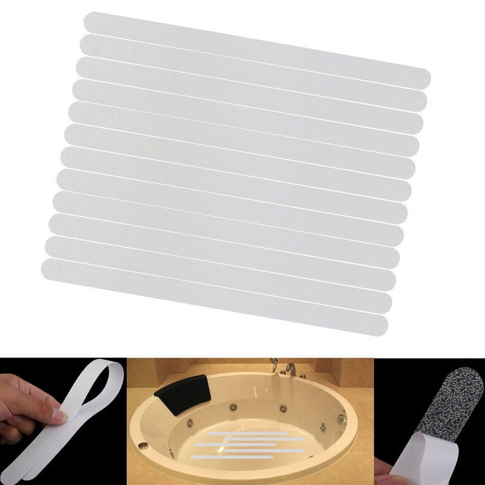 Baluue Shower Safety Nonslip Sticker White 12Pcs - Walmart.com