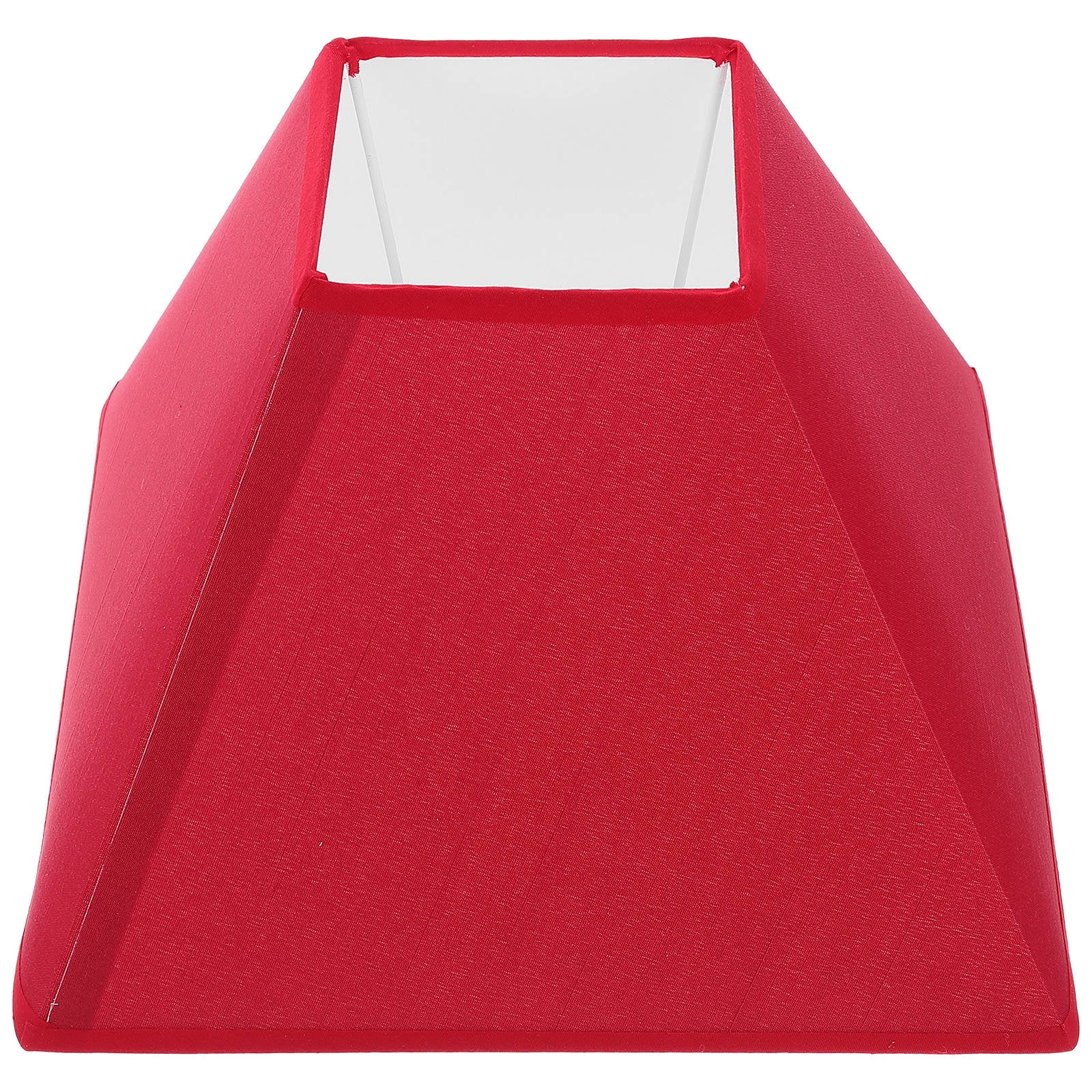 Baluue Cloth Durable Lampshade Simple Style Red 1Pack - Walmart.com
