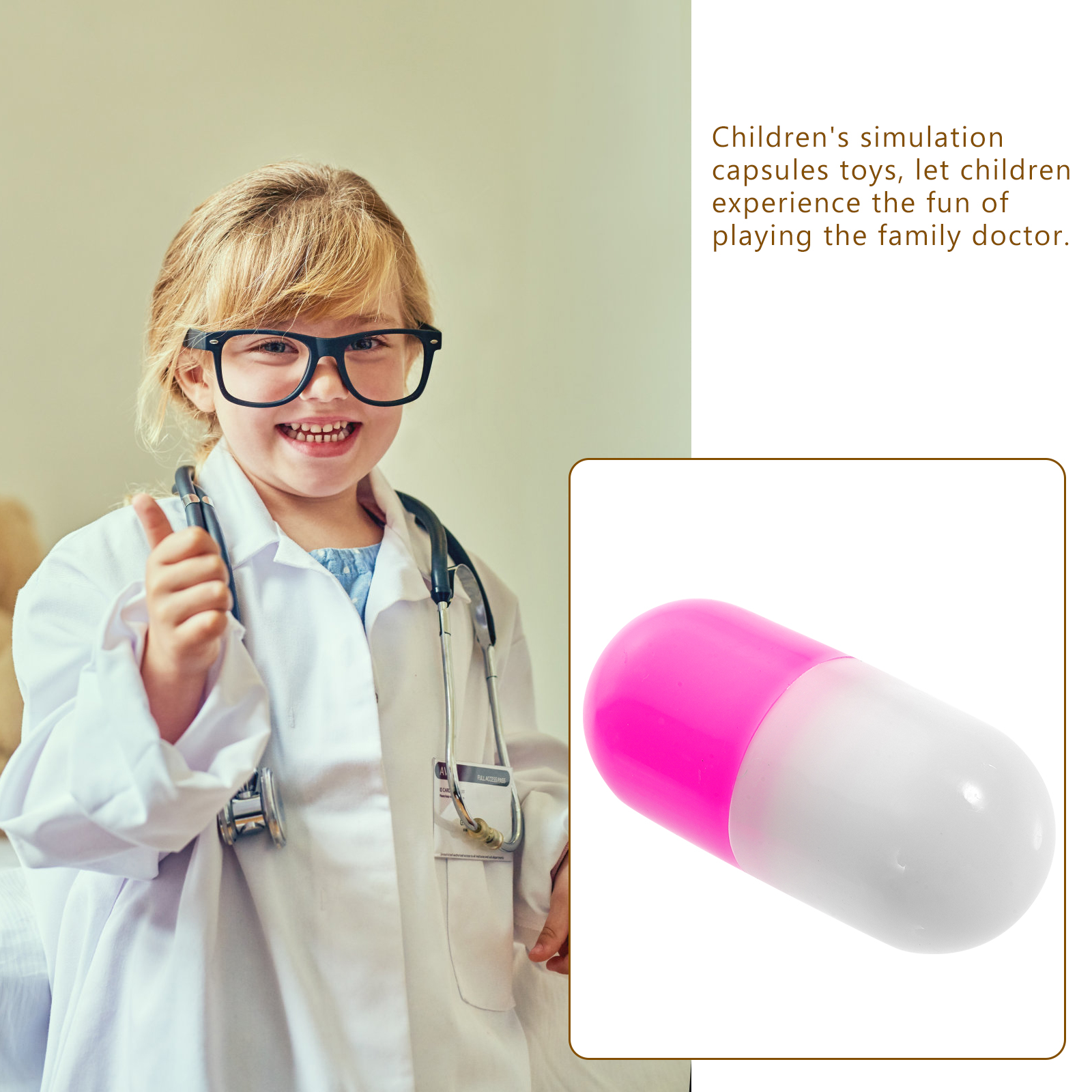 Baluue 20Pcs Doctor Kit for Children Pretend Play Doctor Toys Cartoon ...