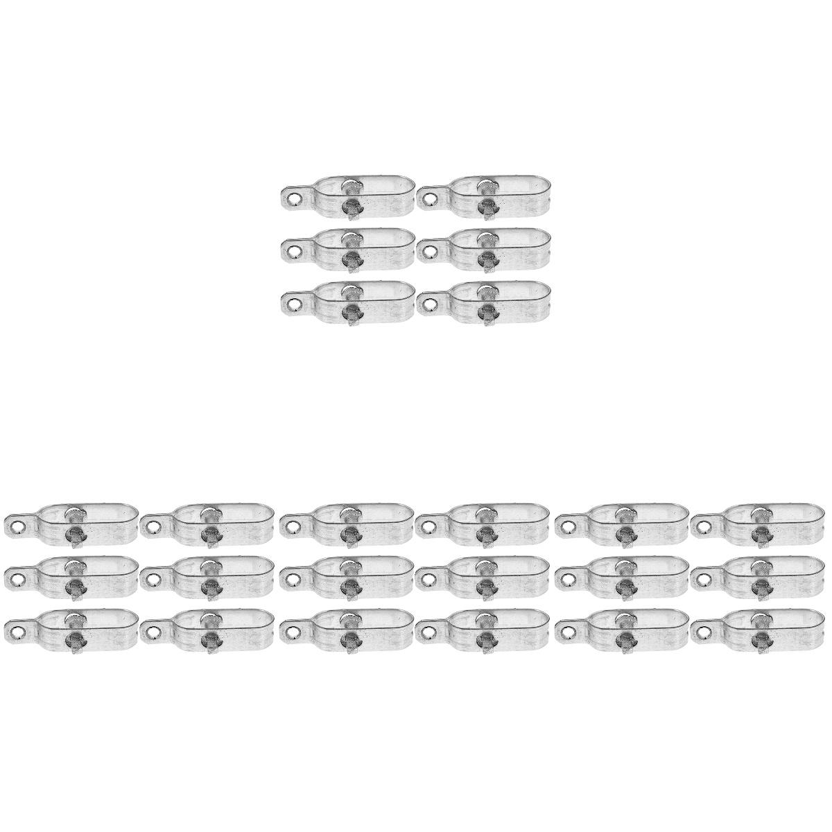 Baluue 24 Pcs Wire Tensioner Wire Rope Tightener Steel Cable Tensioner ...