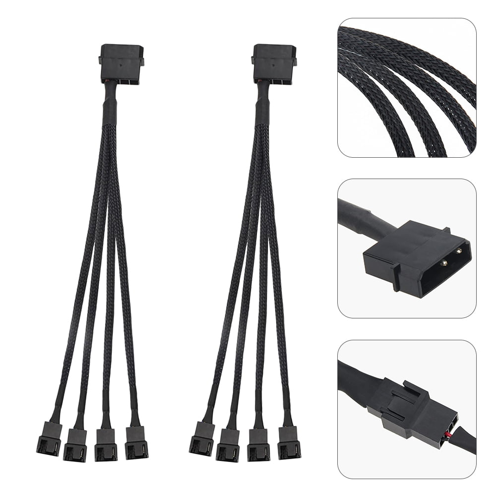 Baluue multi plug adapter Cooling Fan Converter Extension Y Splitter ...