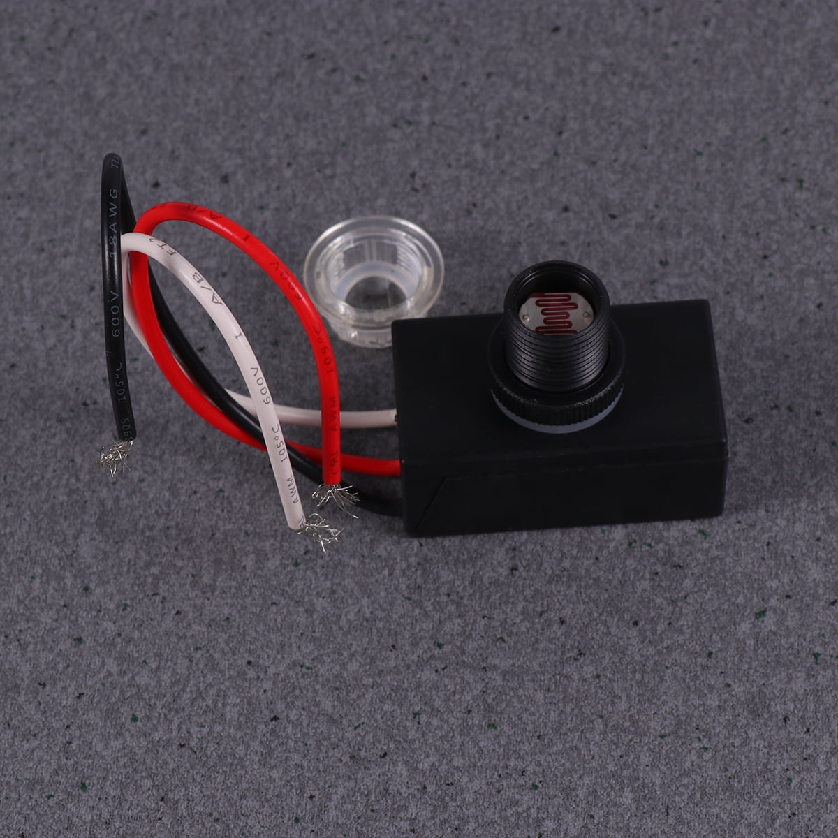 Baluue 2pcs 120V Outdoor Hard-Wired Post Eye Light Control with ...